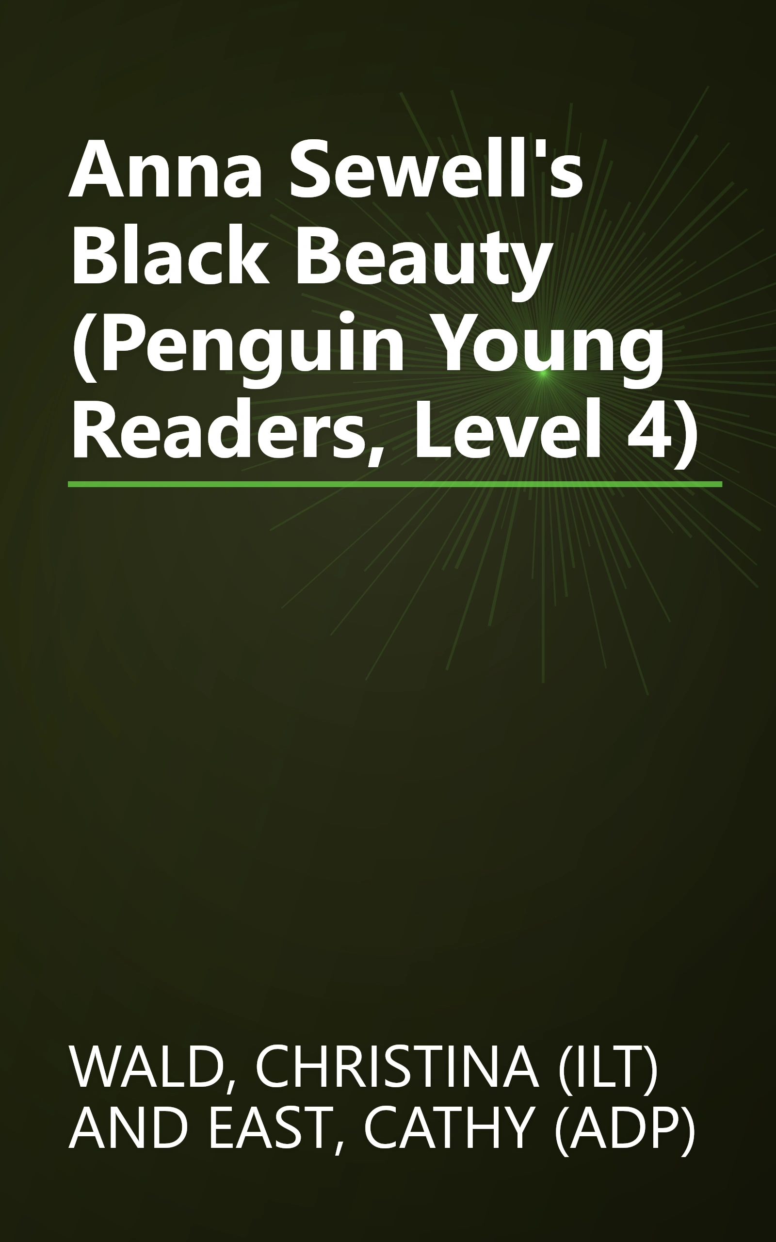 Anna Sewell's Black Beauty (Penguin Young Readers, Level 4) book cover