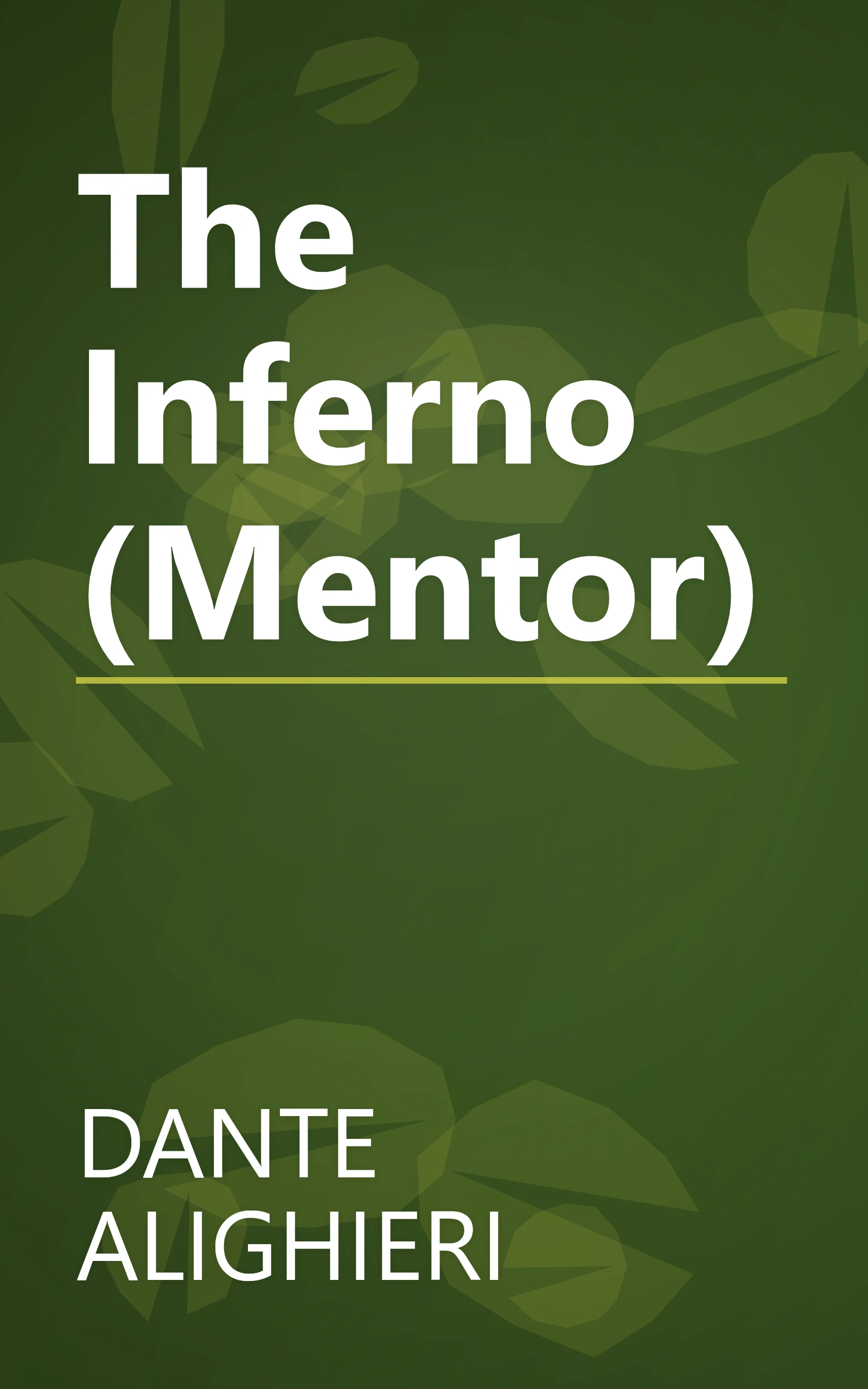 The Inferno (Mentor) book cover