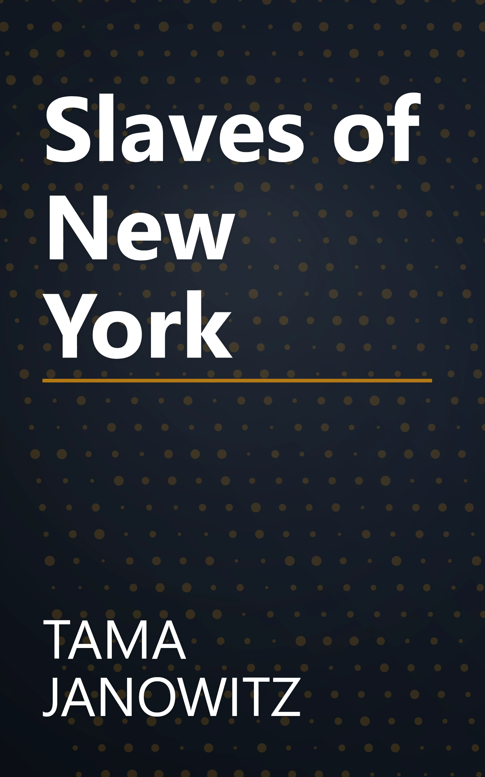 Slaves of New York book cover