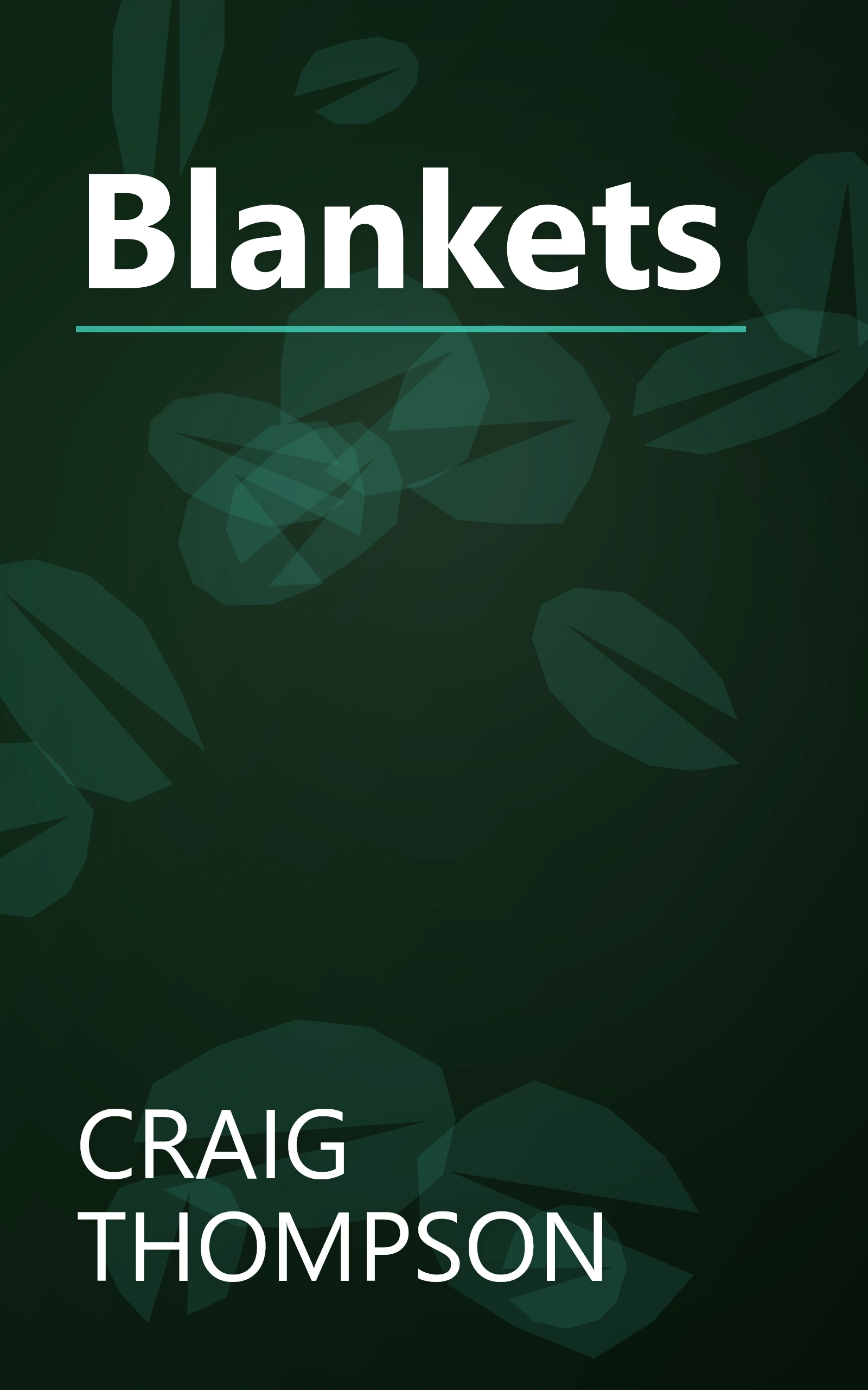 Blankets book cover
