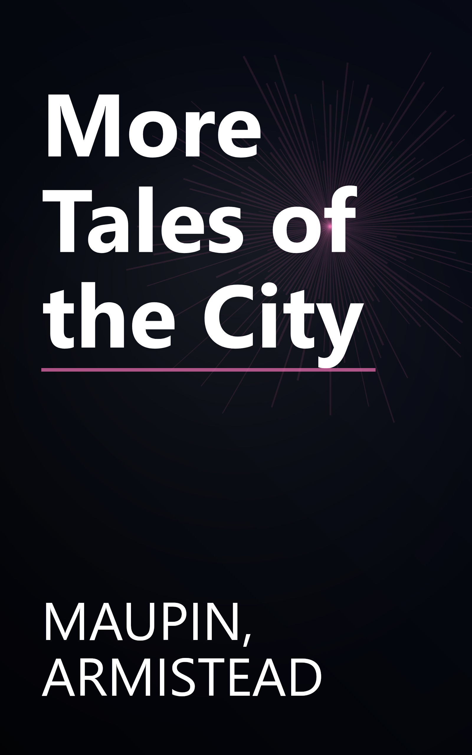 More Tales of the City book cover