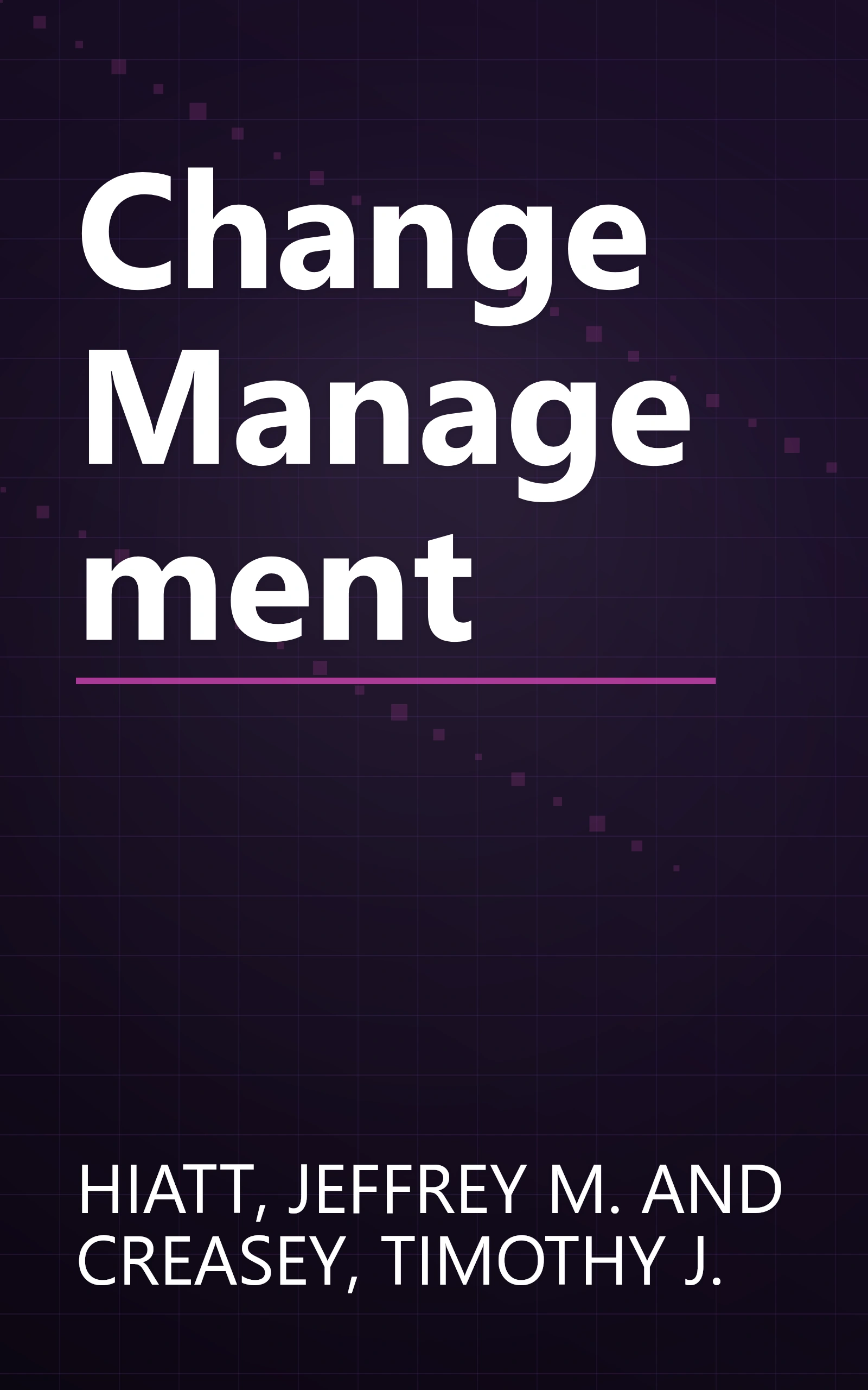 Change Management book cover