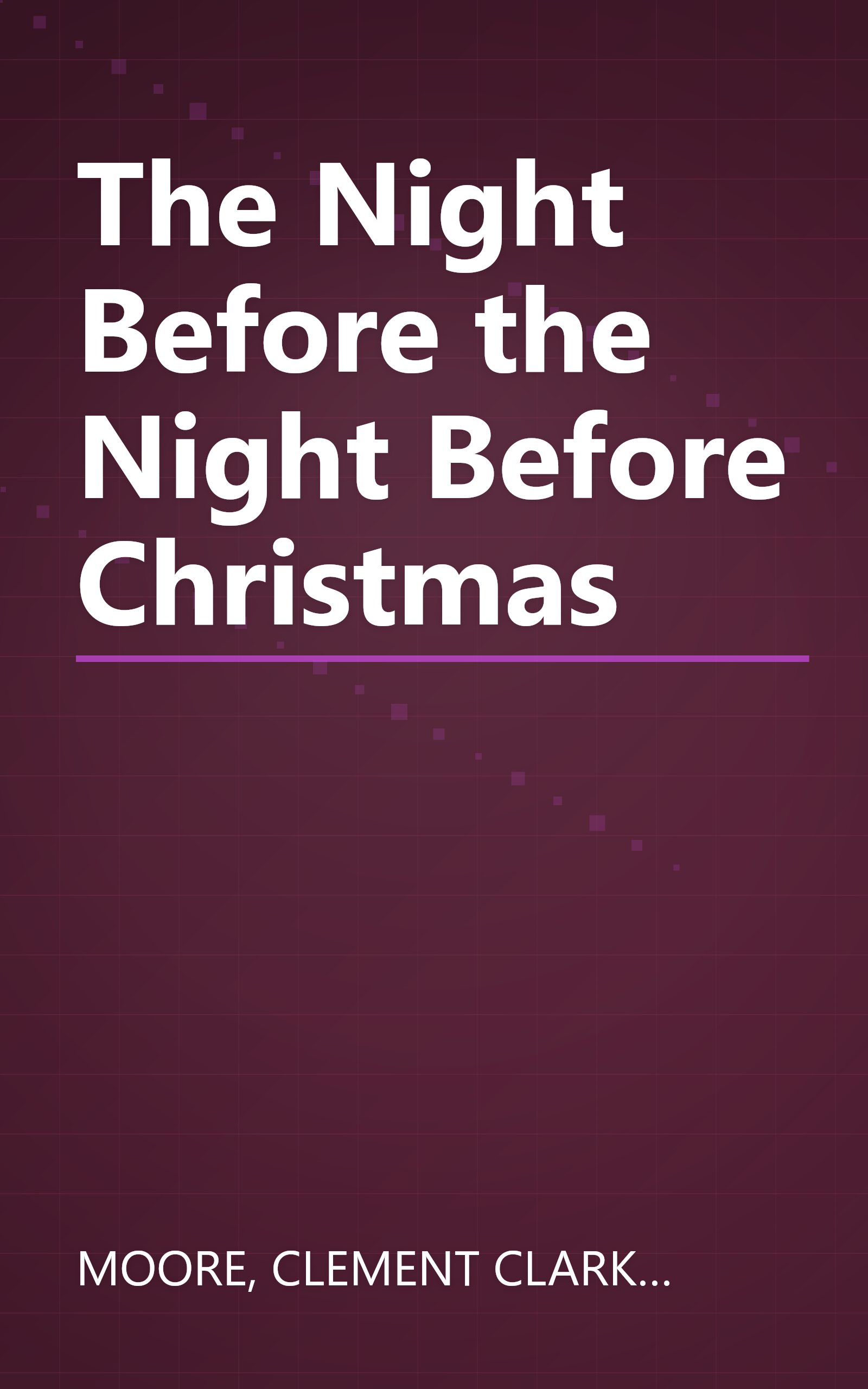 The Night Before the Night Before Christmas book cover
