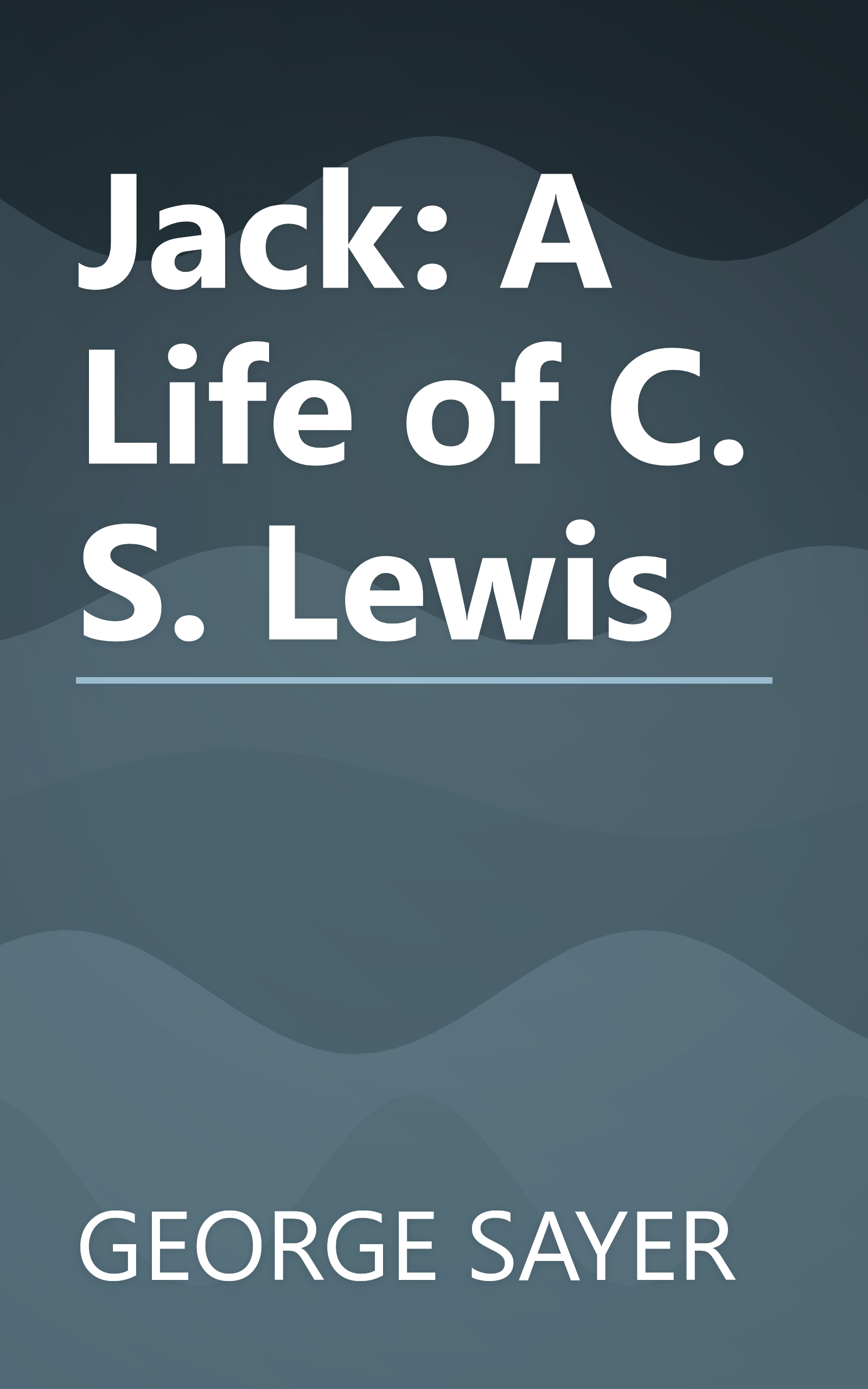 Jack: A Life of C. S. Lewis book cover
