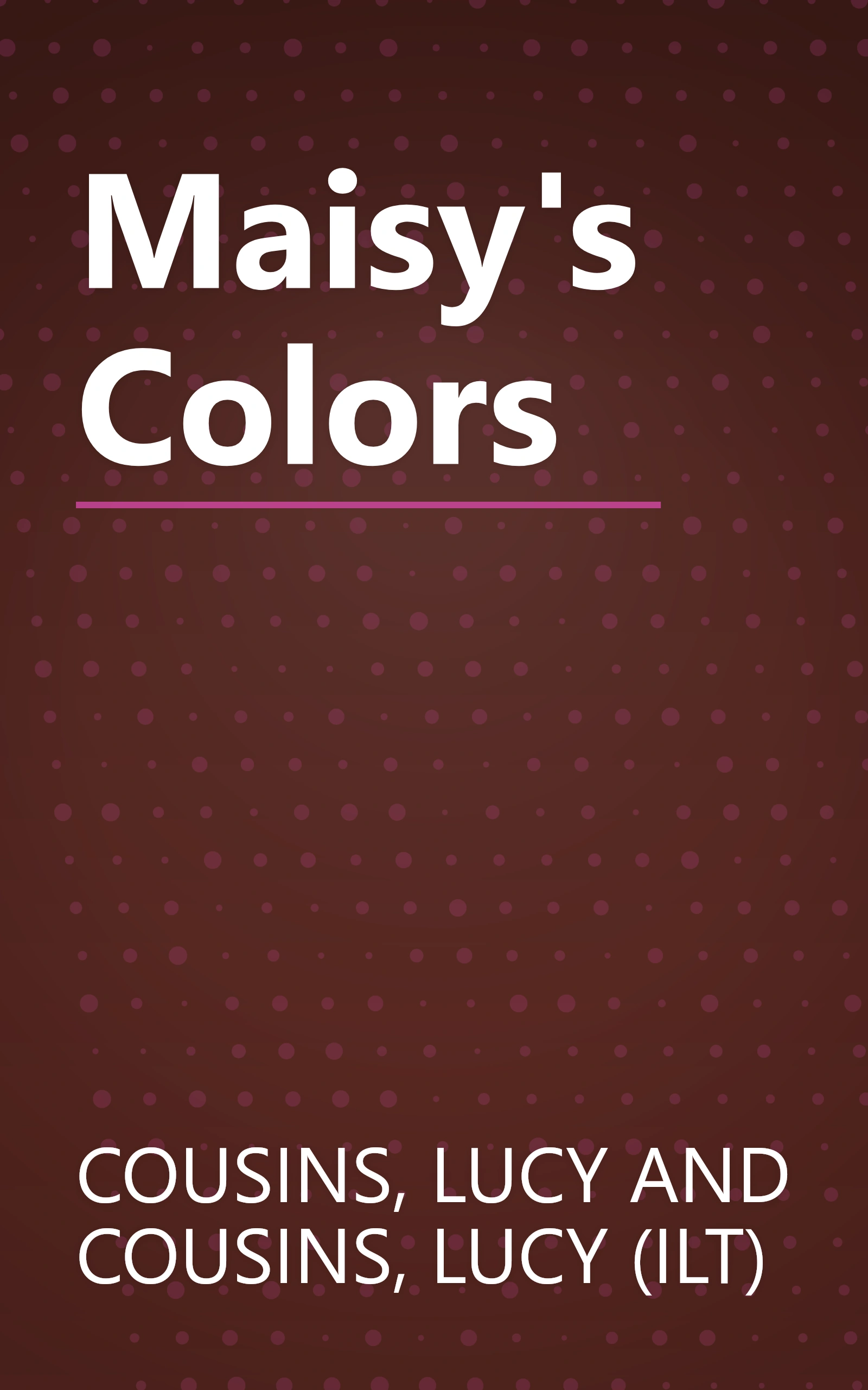 Maisy's Colors book cover