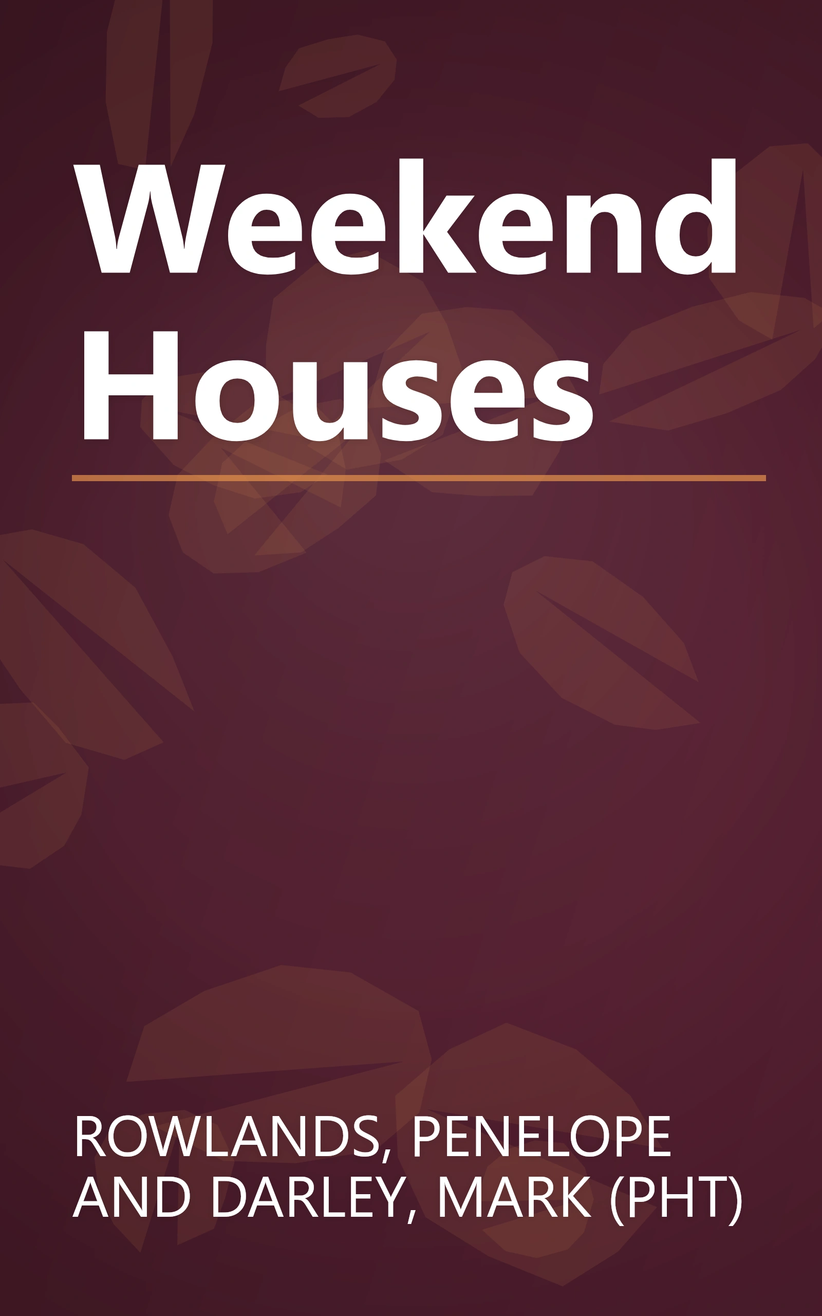Weekend Houses book cover