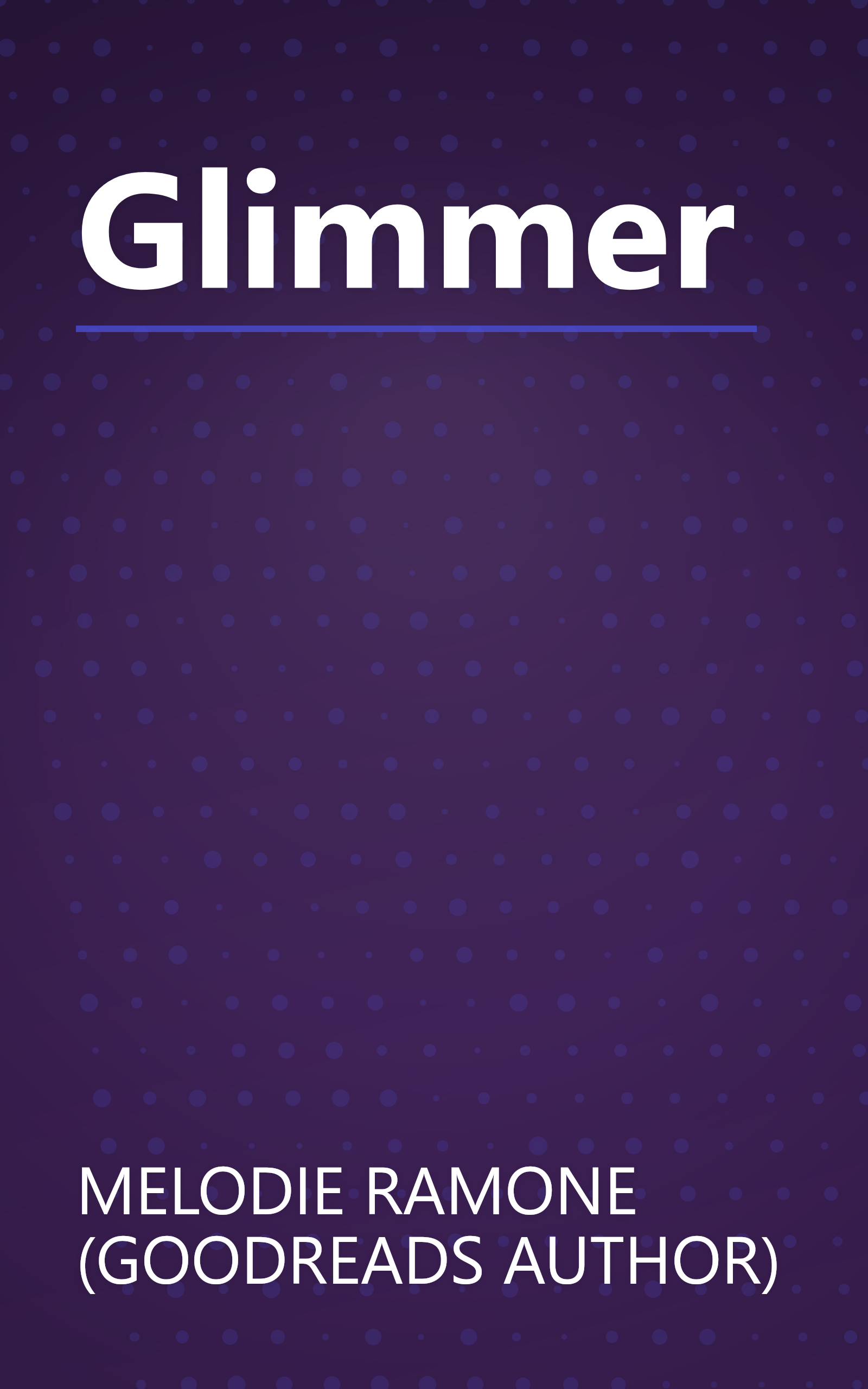 Glimmer book cover