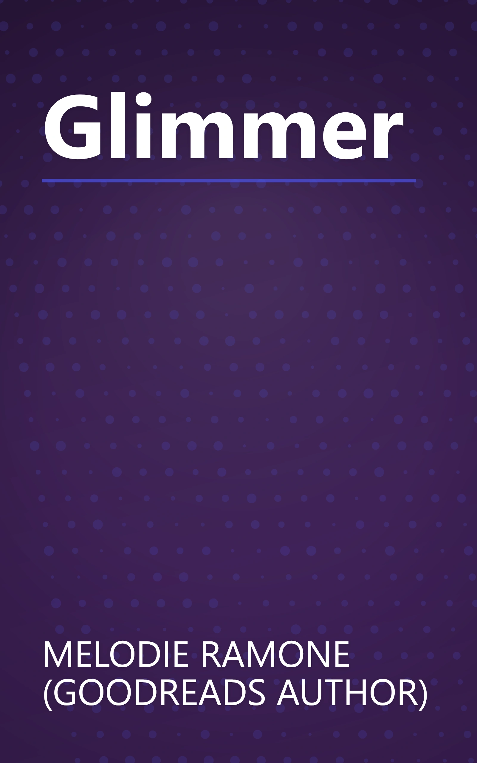 Glimmer book cover