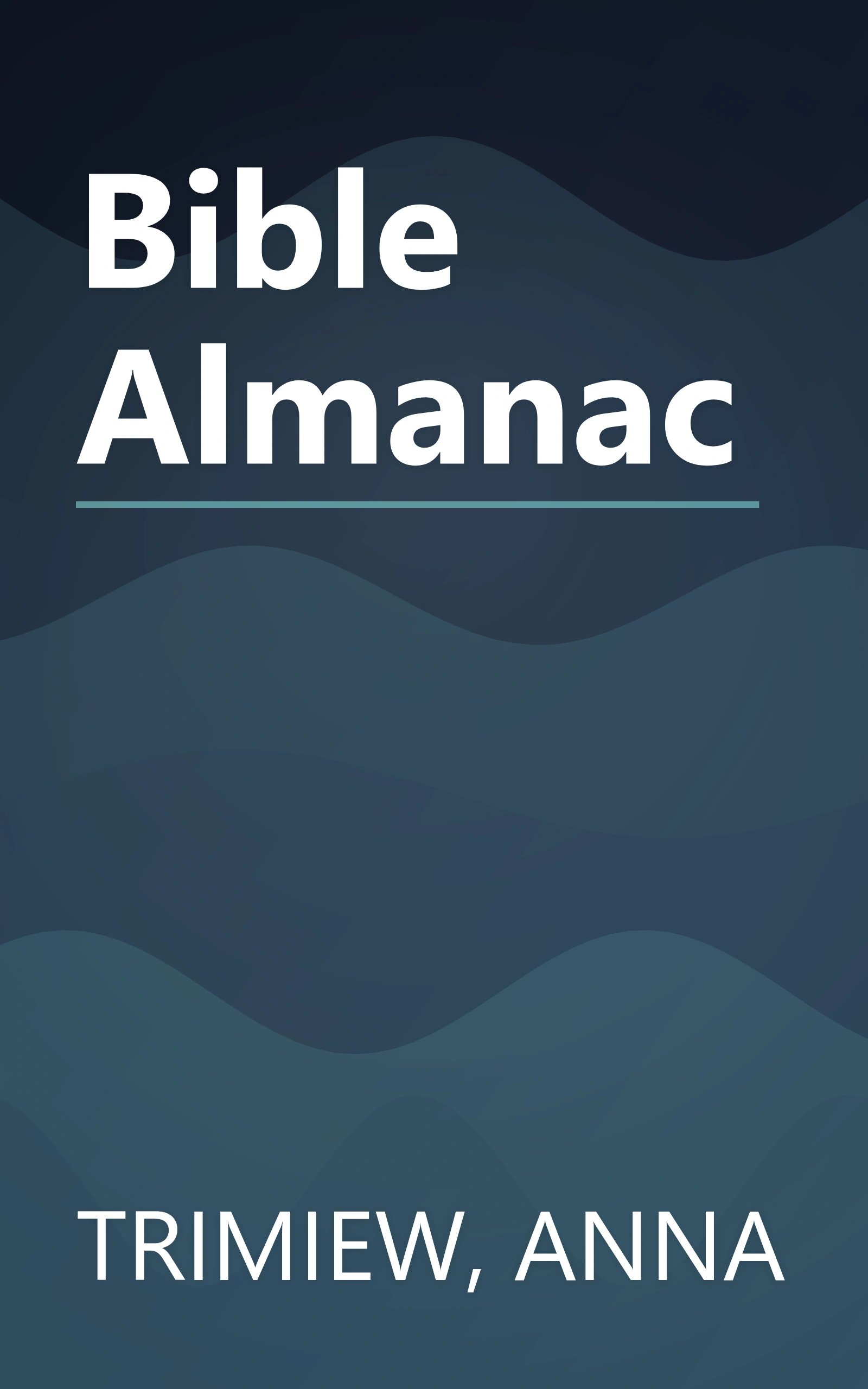 Bible Almanac book cover