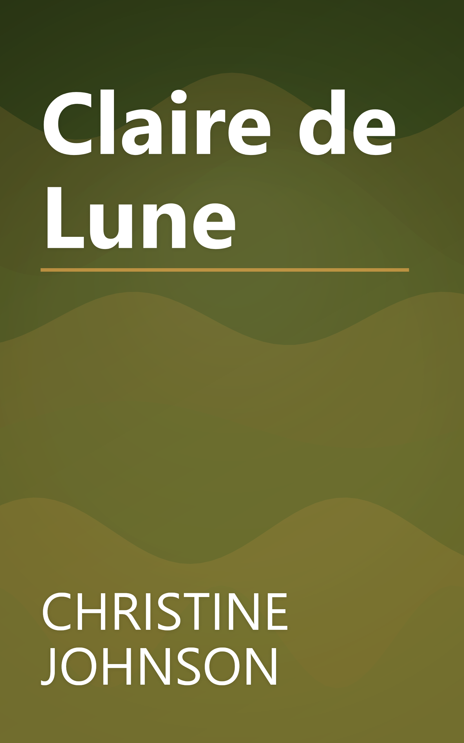 Claire de Lune book cover