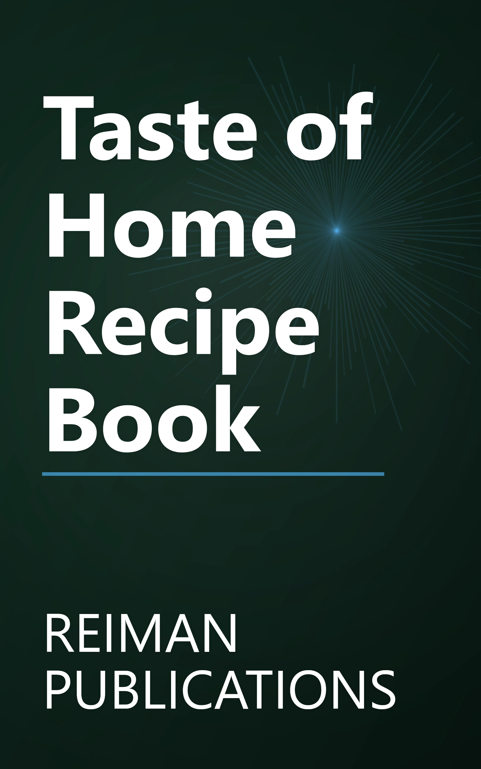 Taste of Home Recipe Book book cover