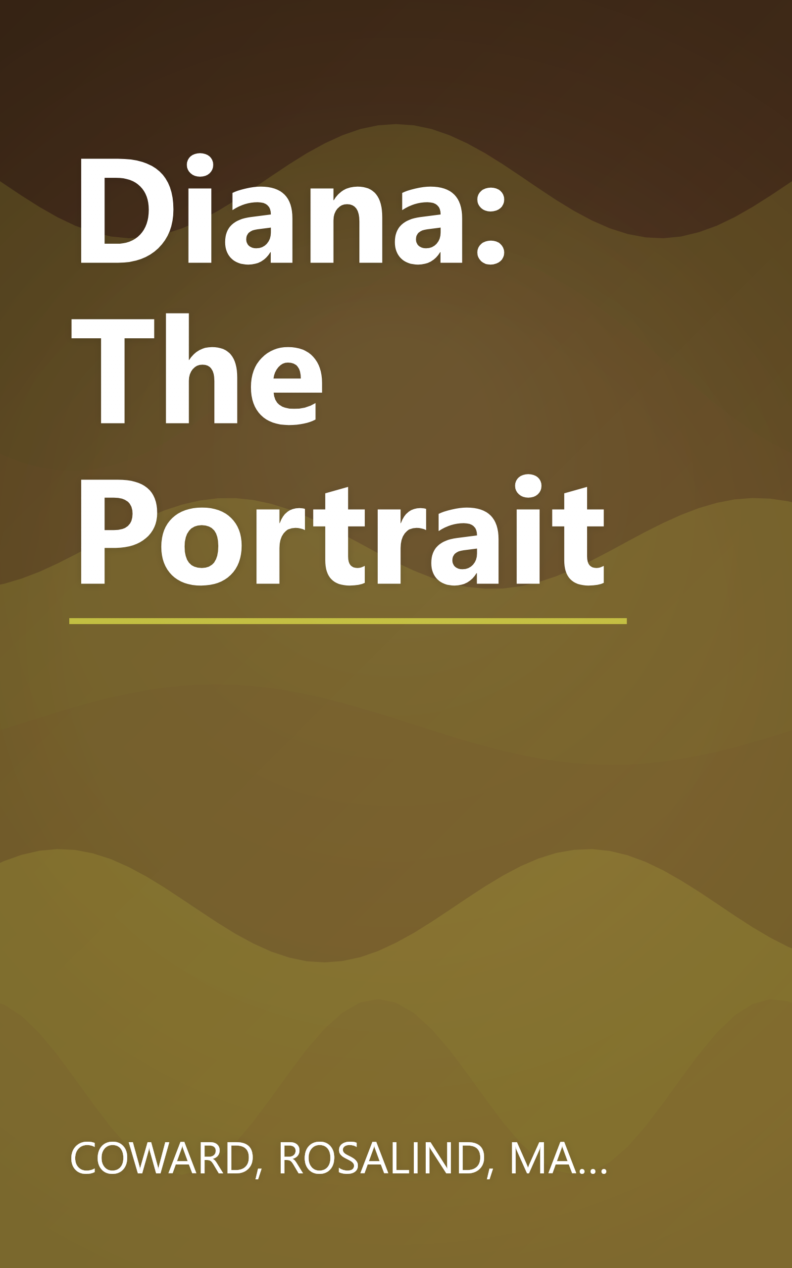 Diana: The Portrait book cover