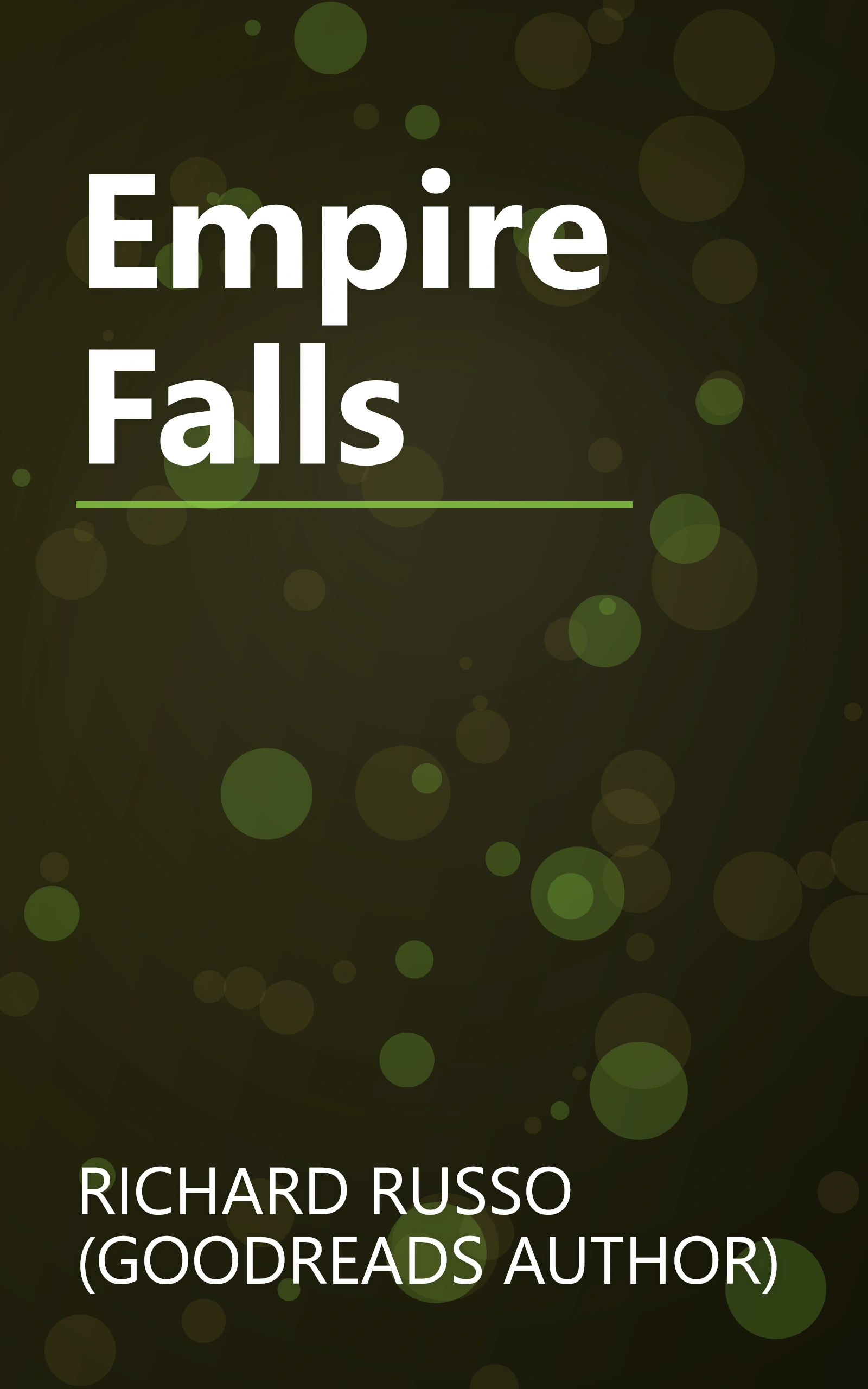Empire Falls book cover