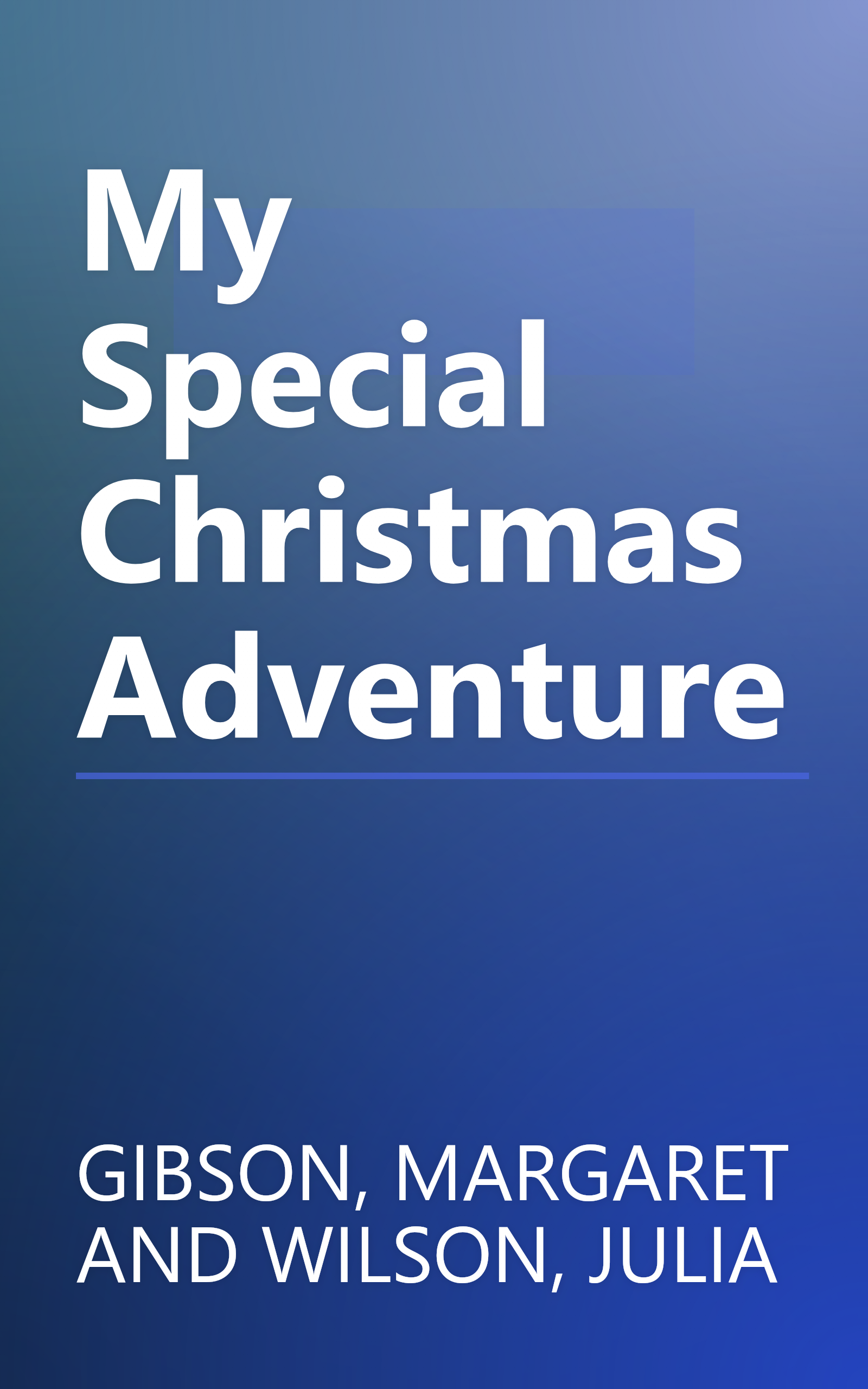 My Special Christmas Adventure book cover
