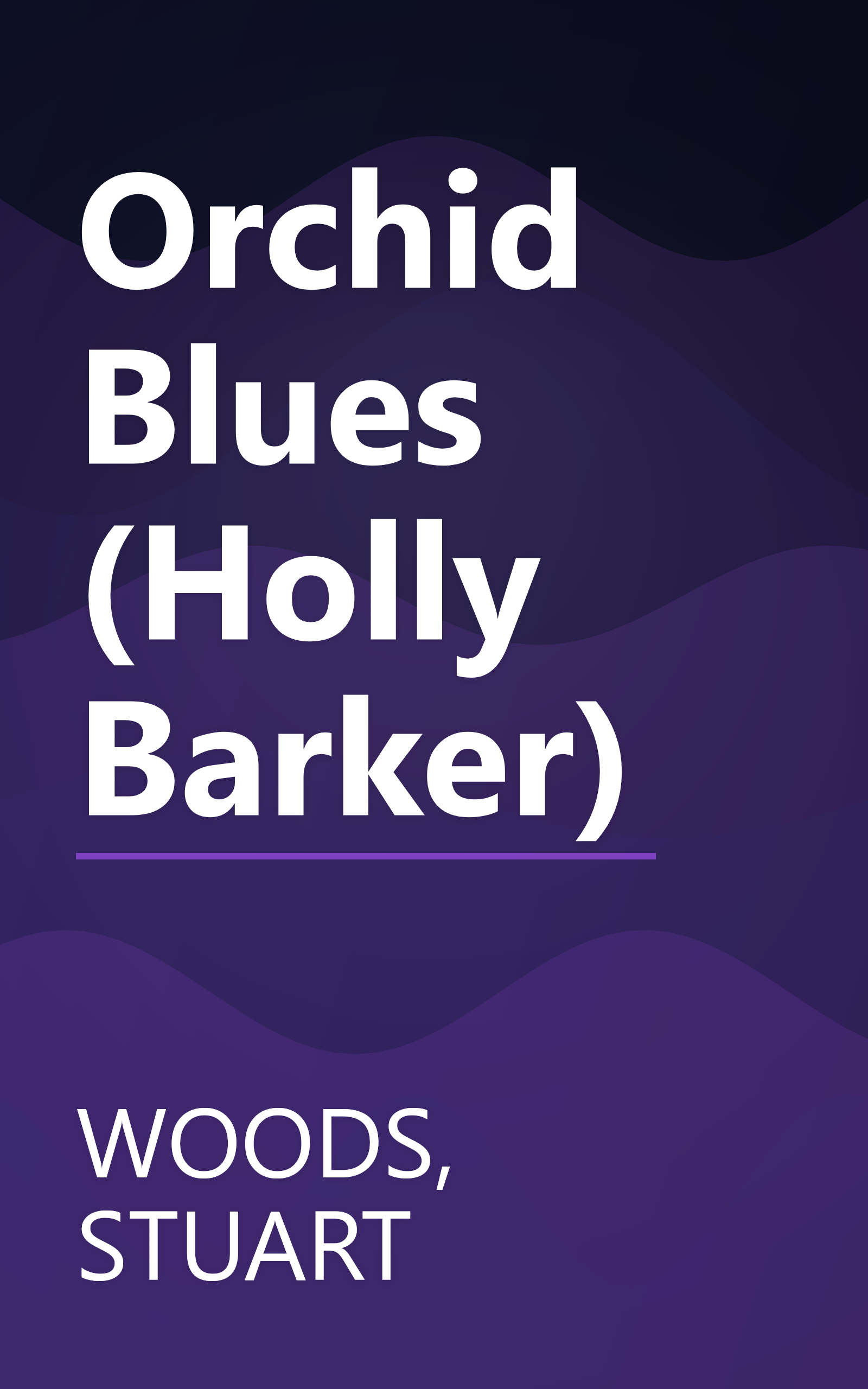 Orchid Blues (Holly Barker) book cover