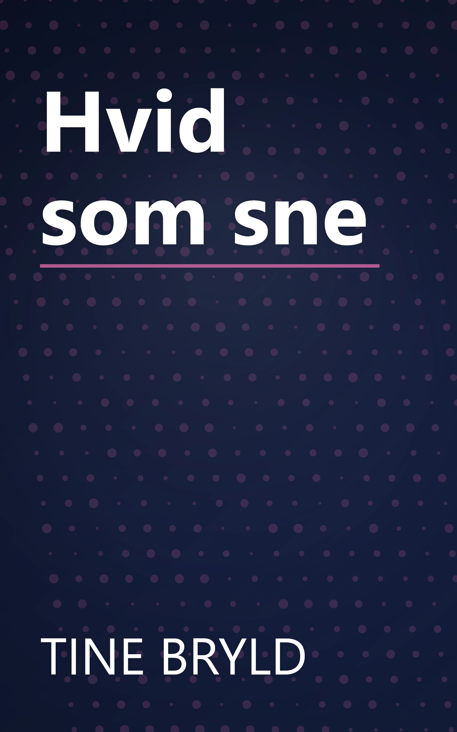 Hvid som sne book cover