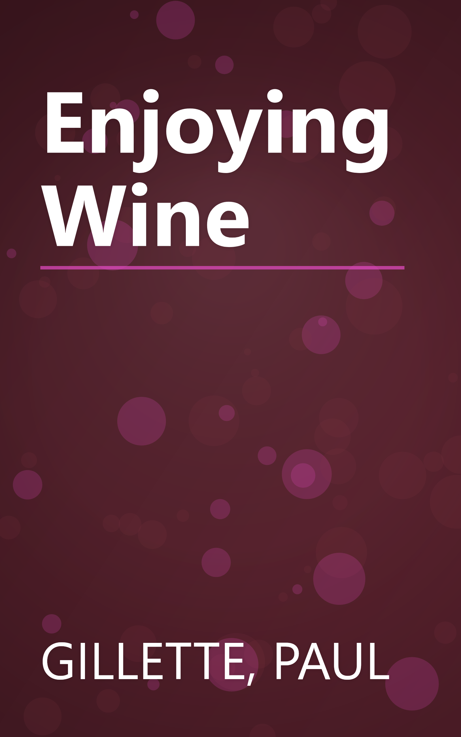 Enjoying Wine book cover