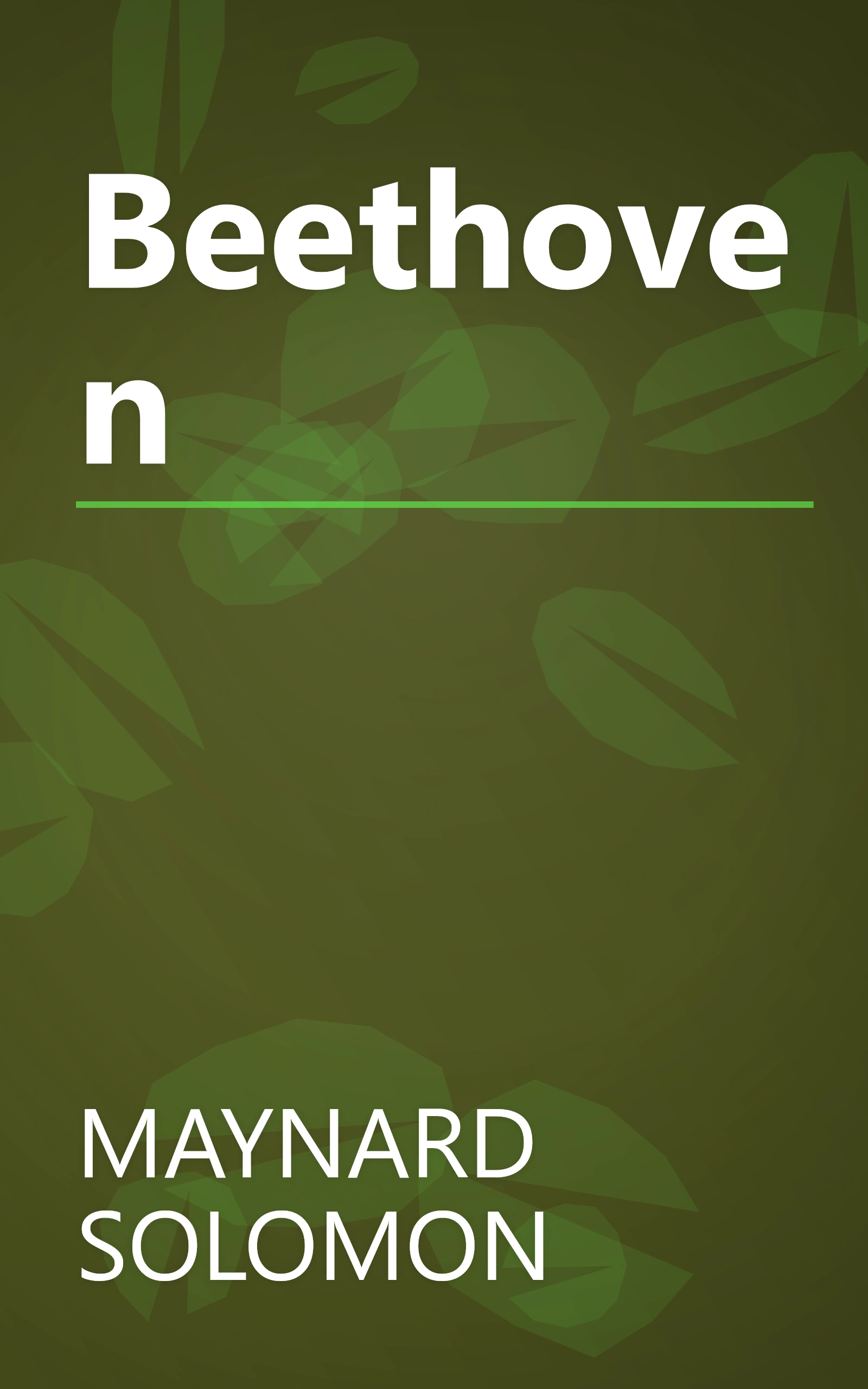 Beethoven book cover
