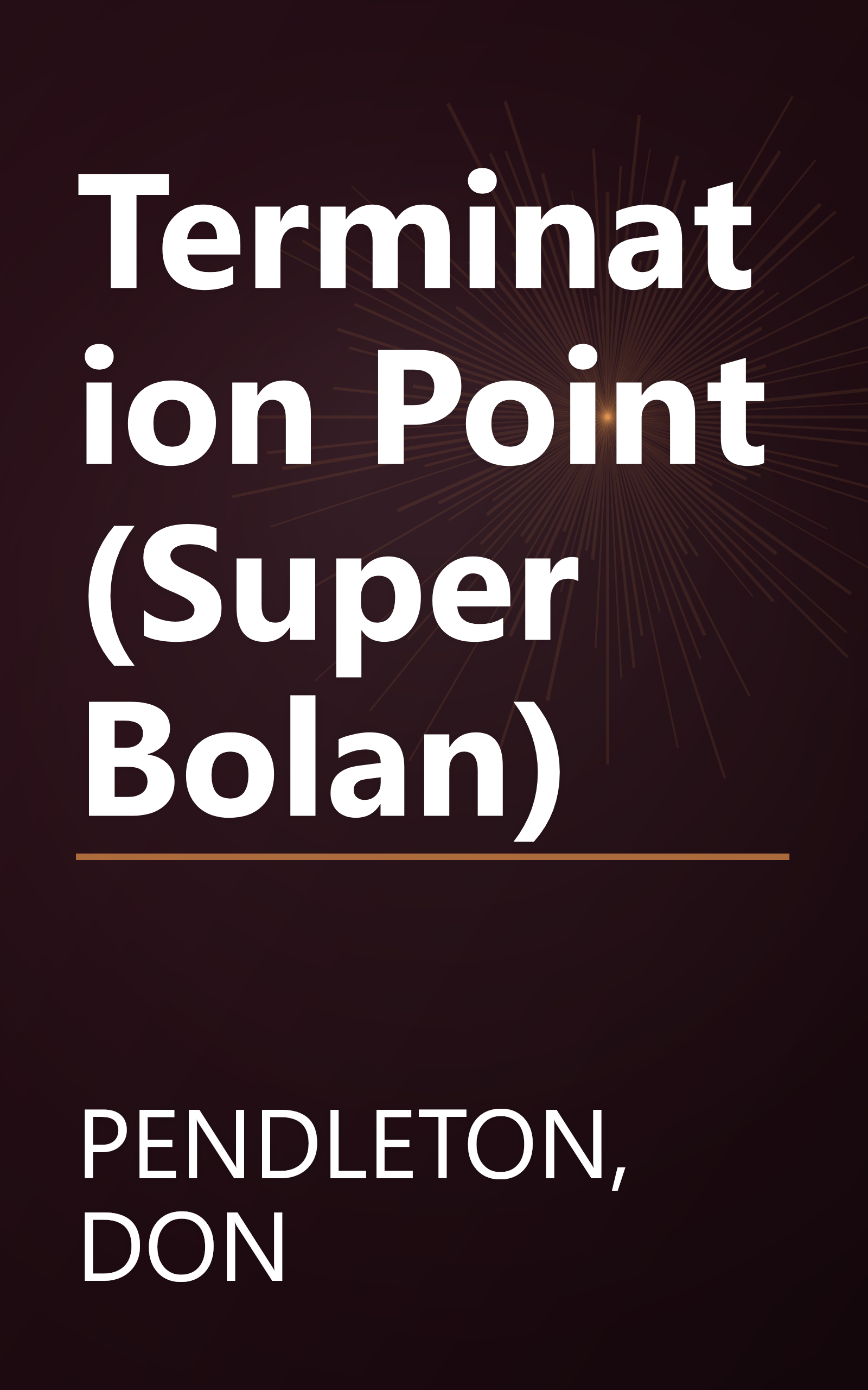 Termination Point (Super Bolan) book cover