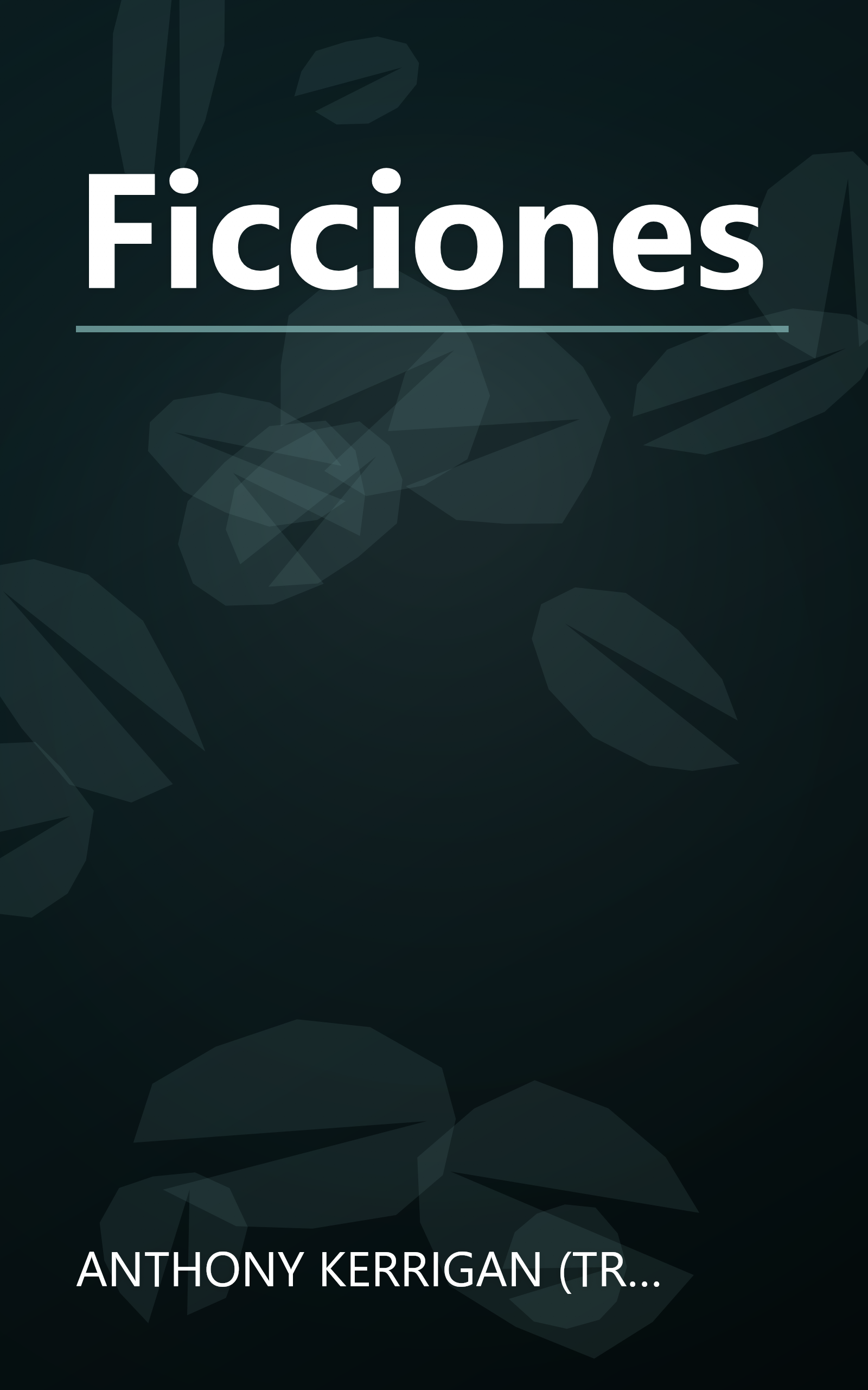 Ficciones book cover