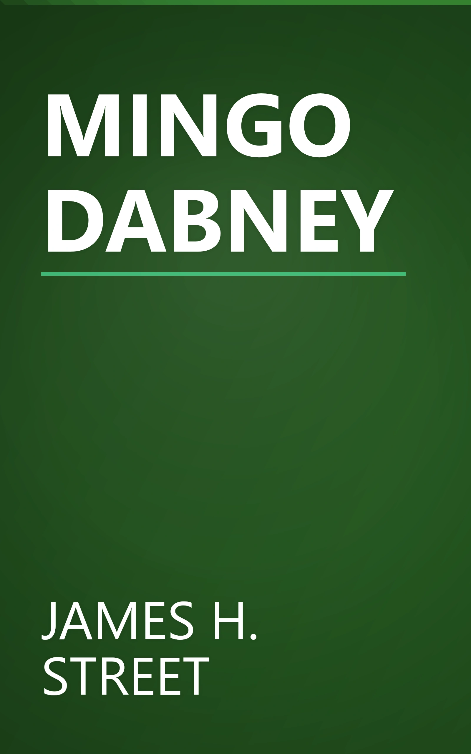 MINGO DABNEY book cover