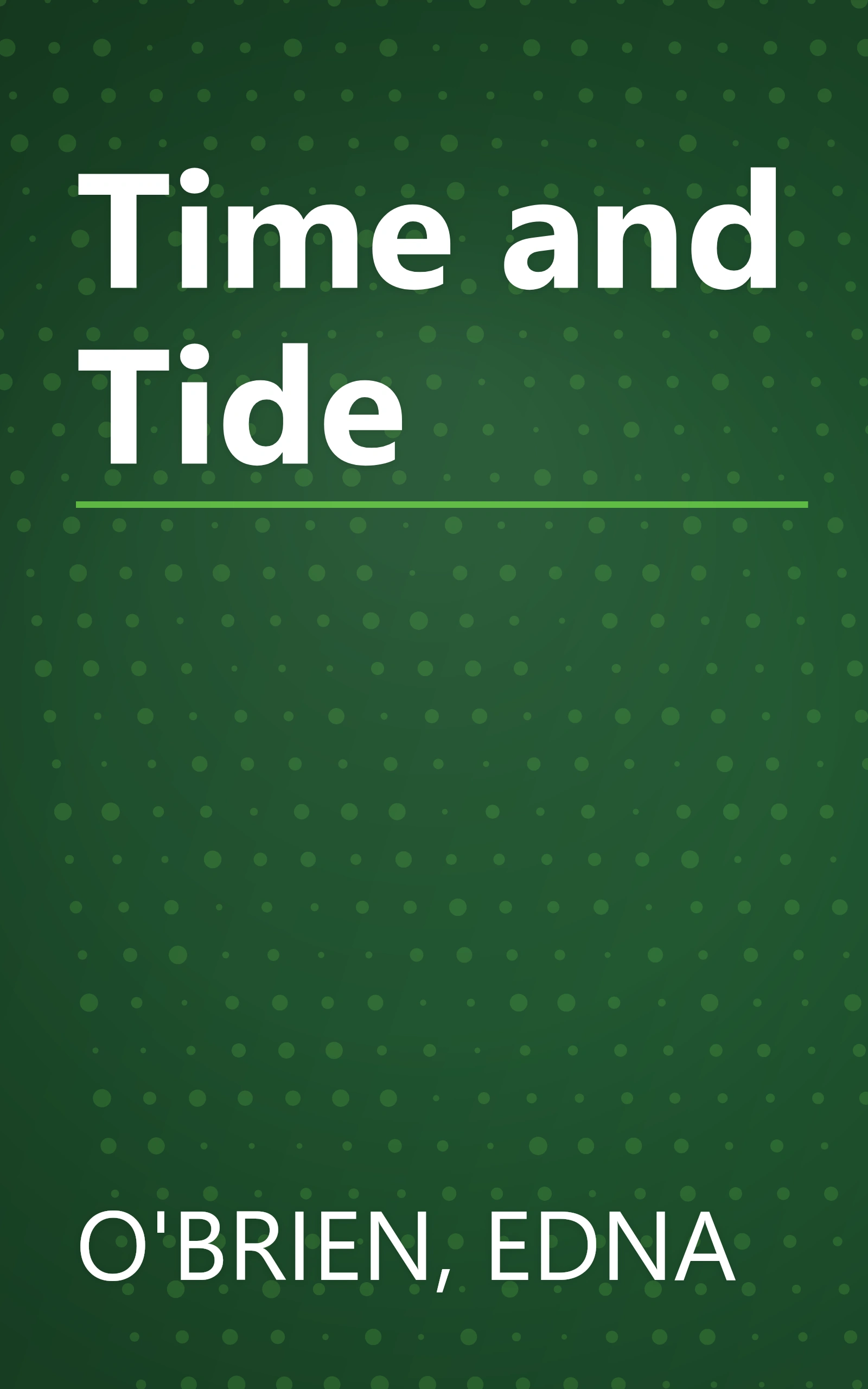 Time and Tide book cover