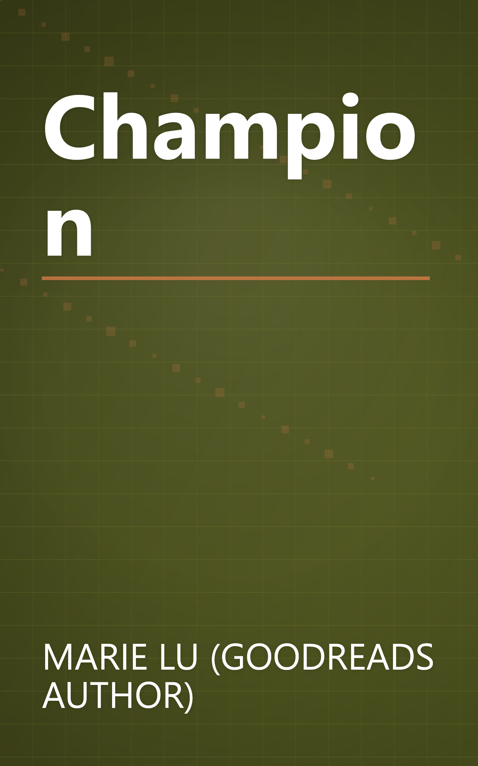Champion book cover
