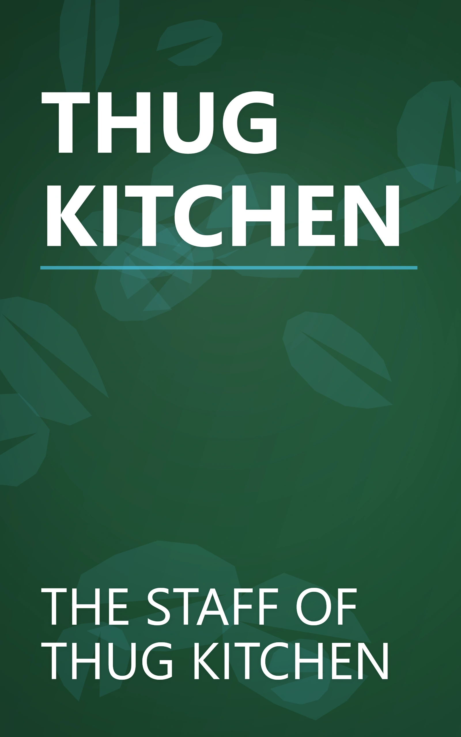 THUG KITCHEN book cover