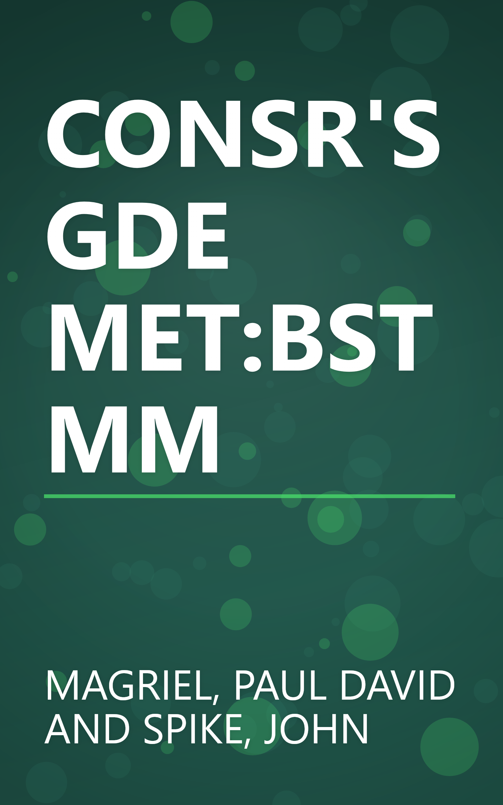 CONSR'S GDE MET:BST MM book cover