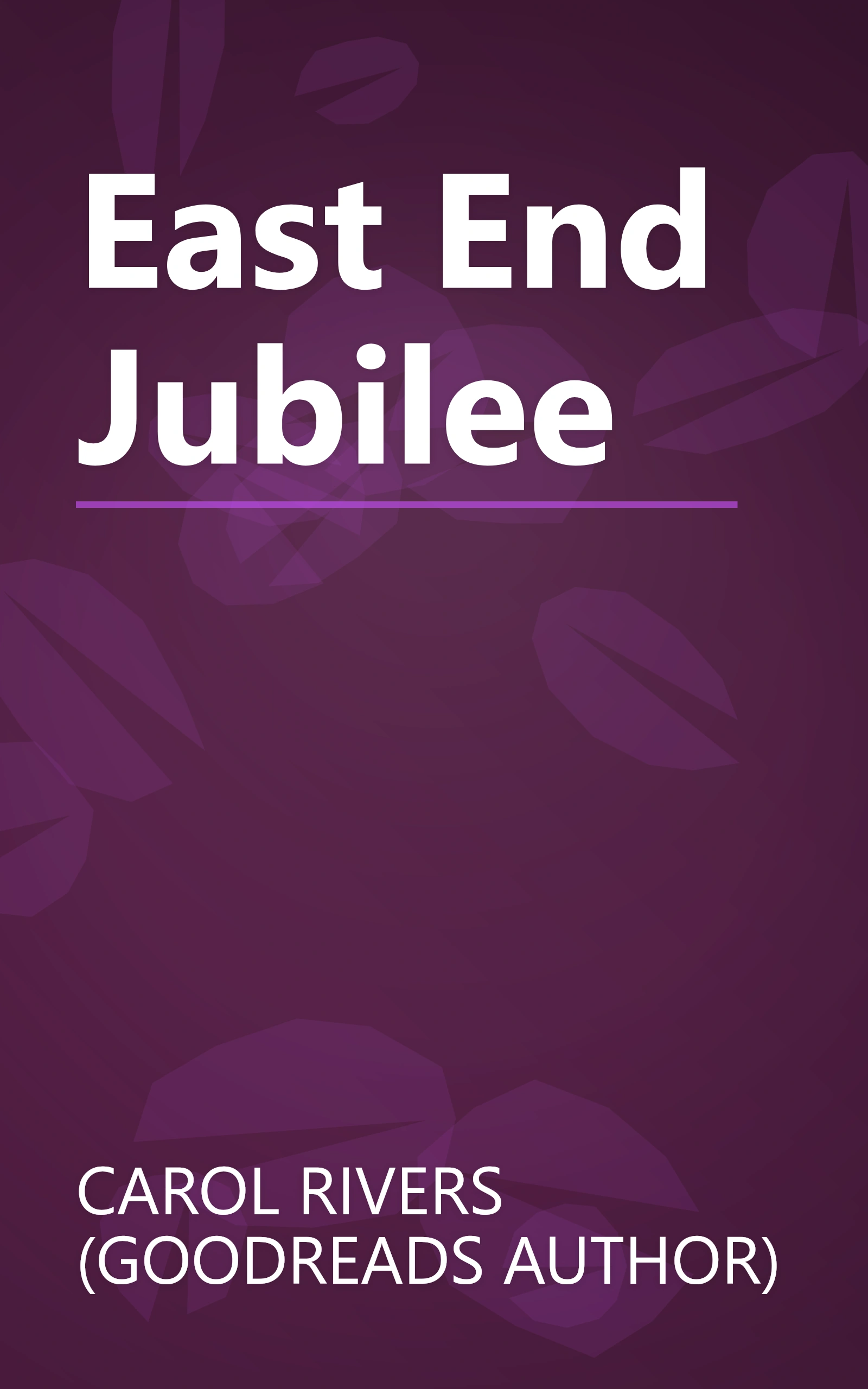 East End Jubilee book cover