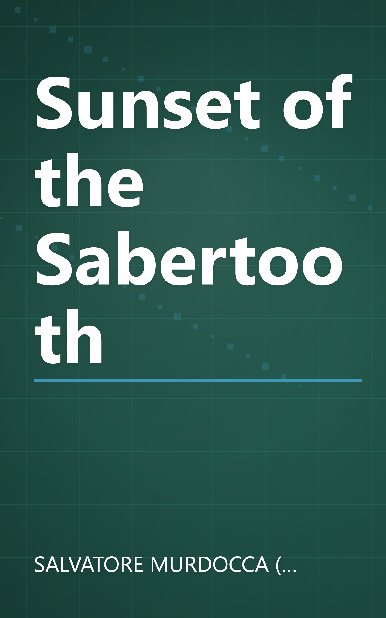 Sunset of the Sabertooth book cover