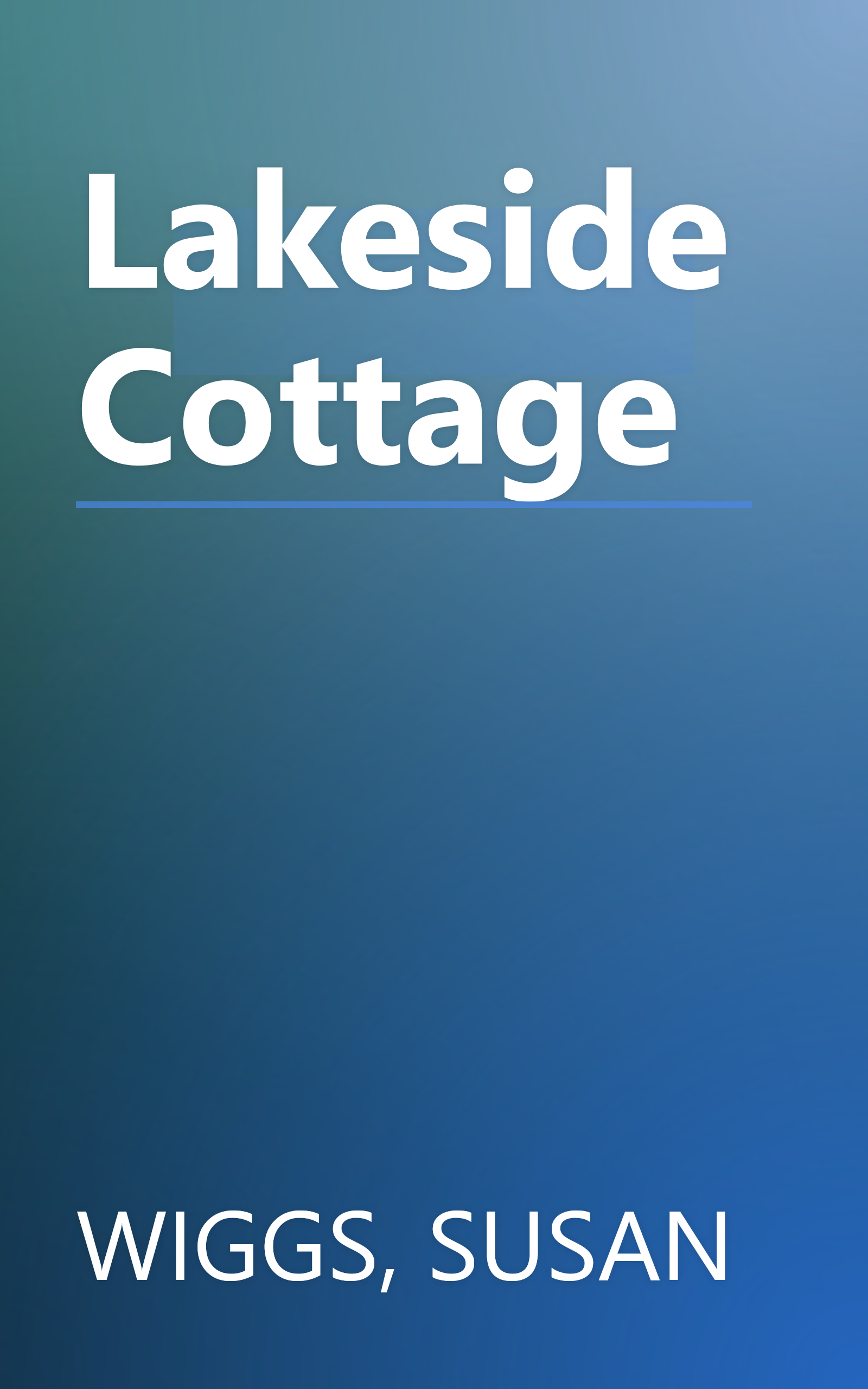 Lakeside Cottage book cover