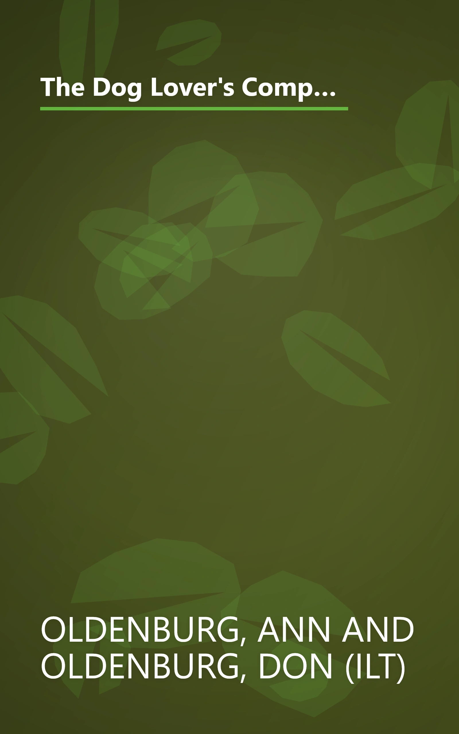 The Dog Lover's Companion to Washington, D.C. and Baltimore: The Inside Scoop on Where to Take Your Dog (Dog Lover's Companion Guides) book cover