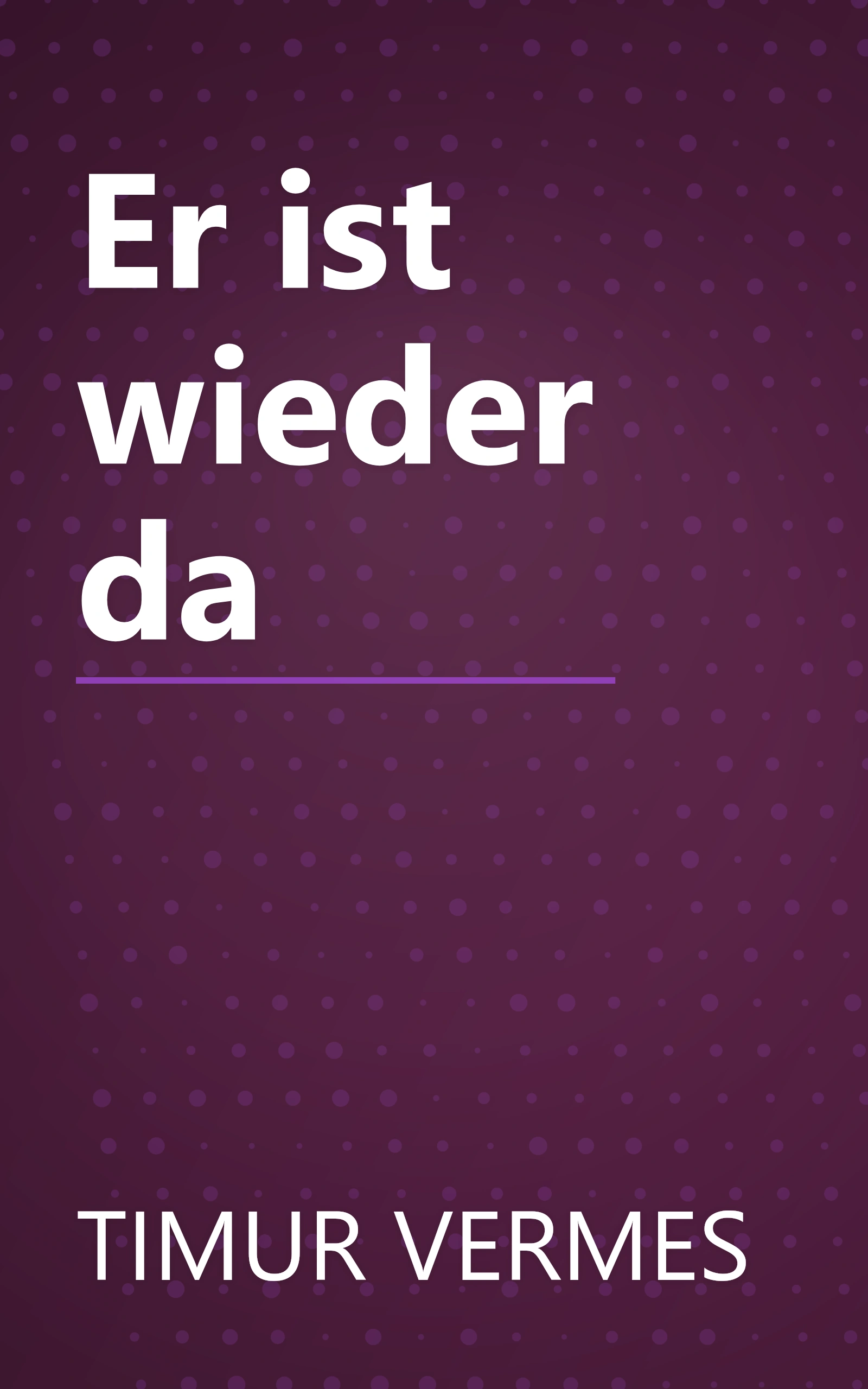 Er ist wieder da book cover