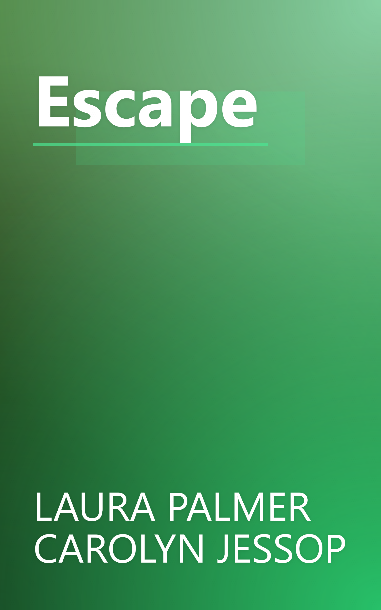 Escape book cover