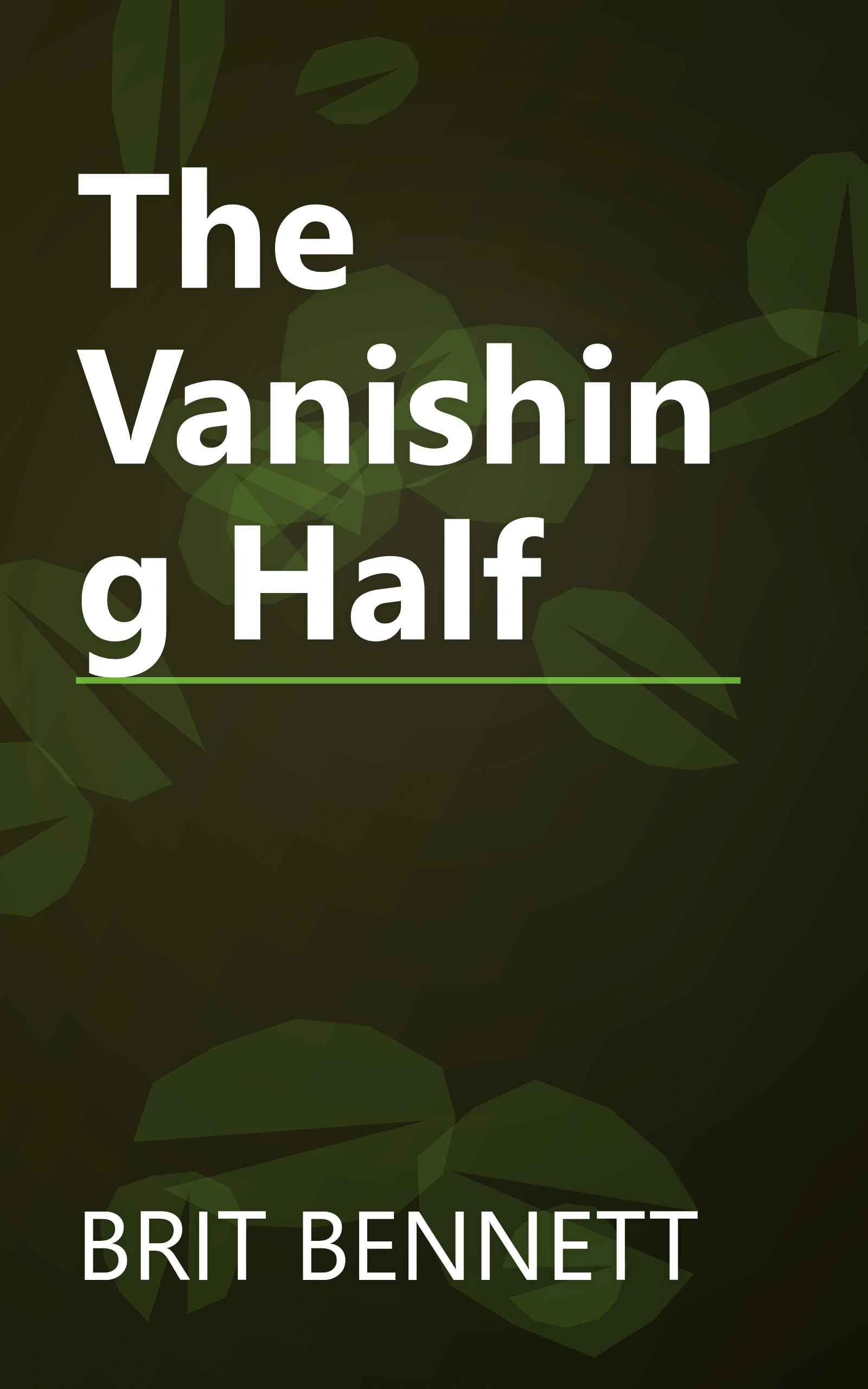 The Vanishing Half book cover