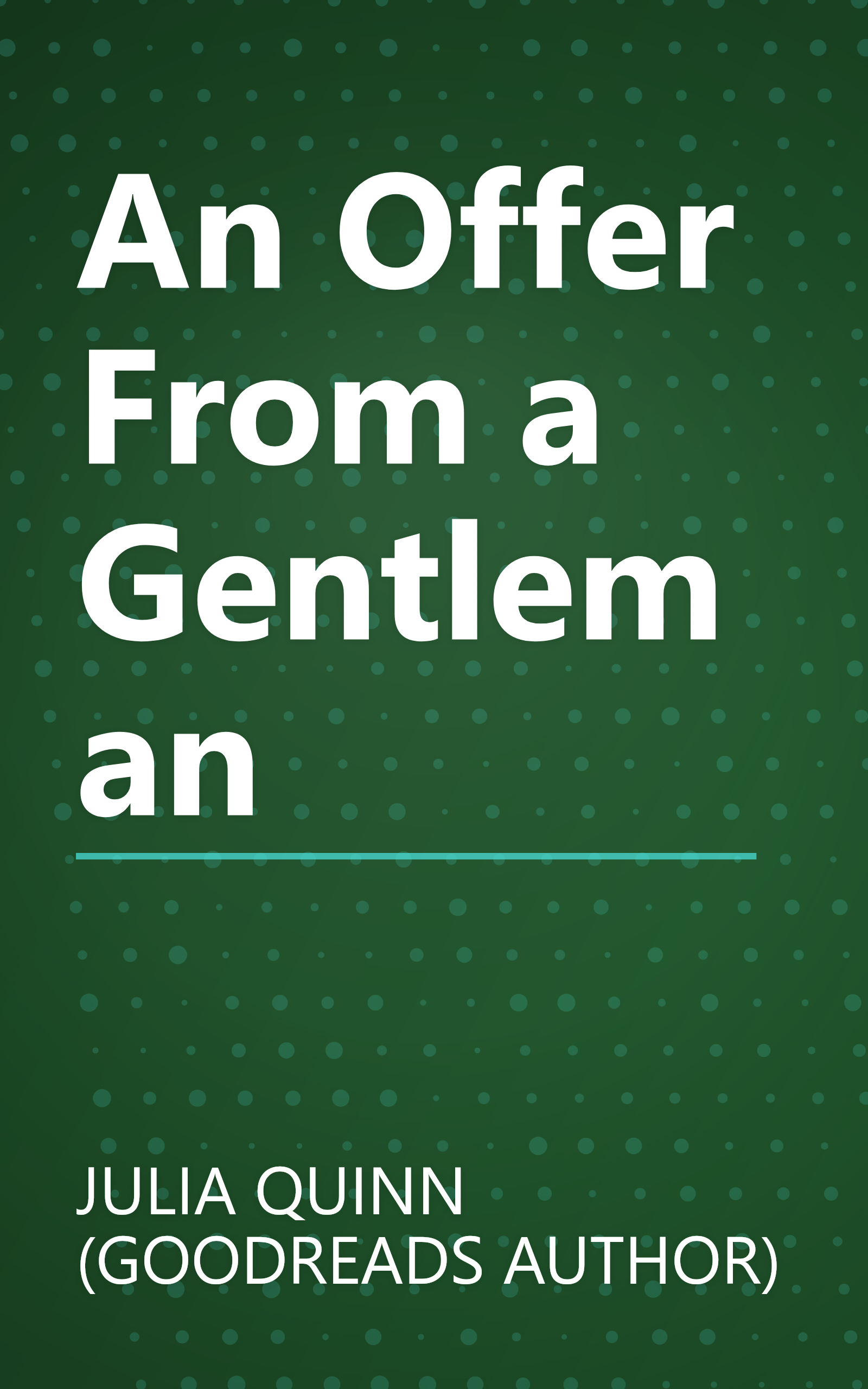 An Offer From a Gentleman book cover