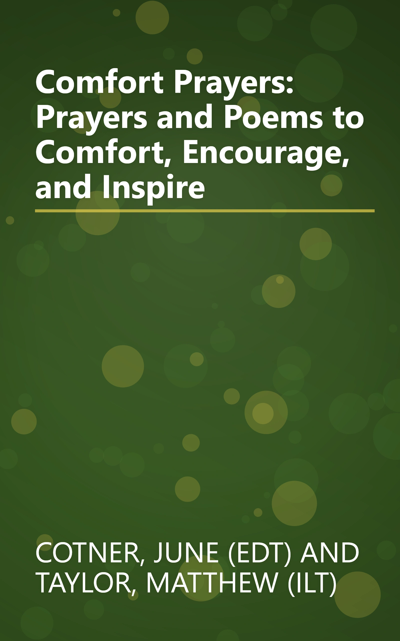 Comfort Prayers: Prayers and Poems to Comfort, Encourage, and Inspire book cover