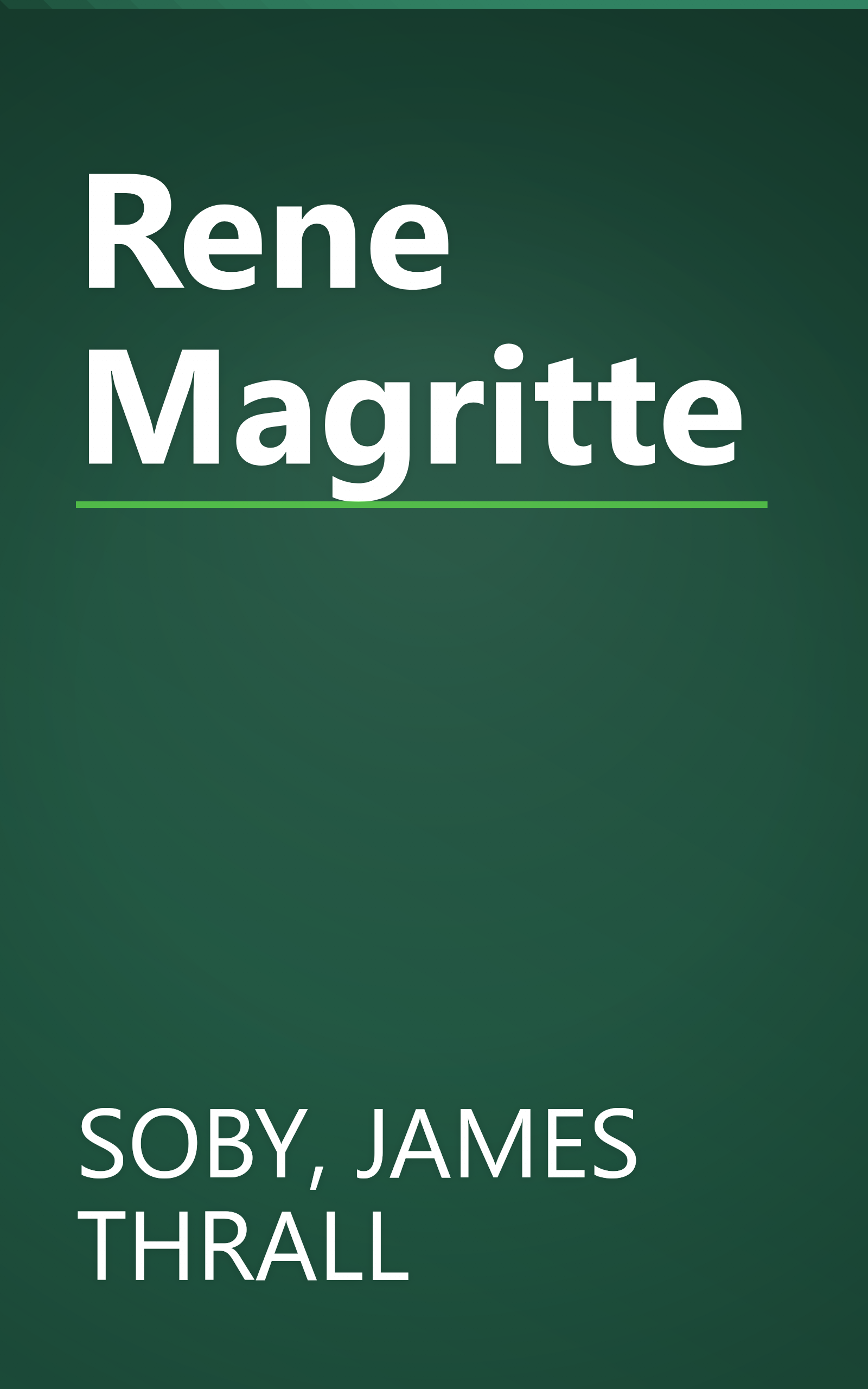 Rene Magritte book cover