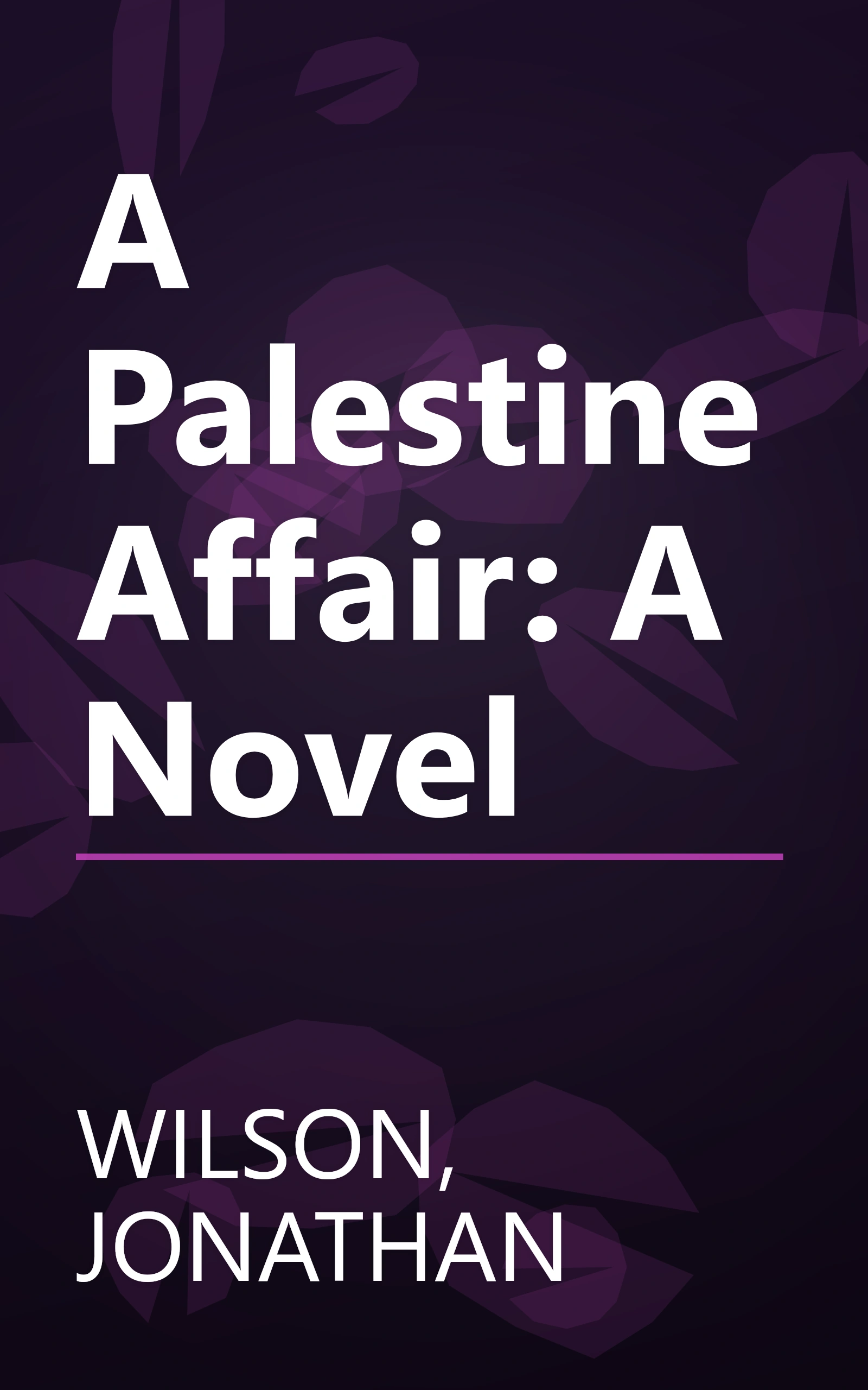A Palestine Affair: A Novel book cover