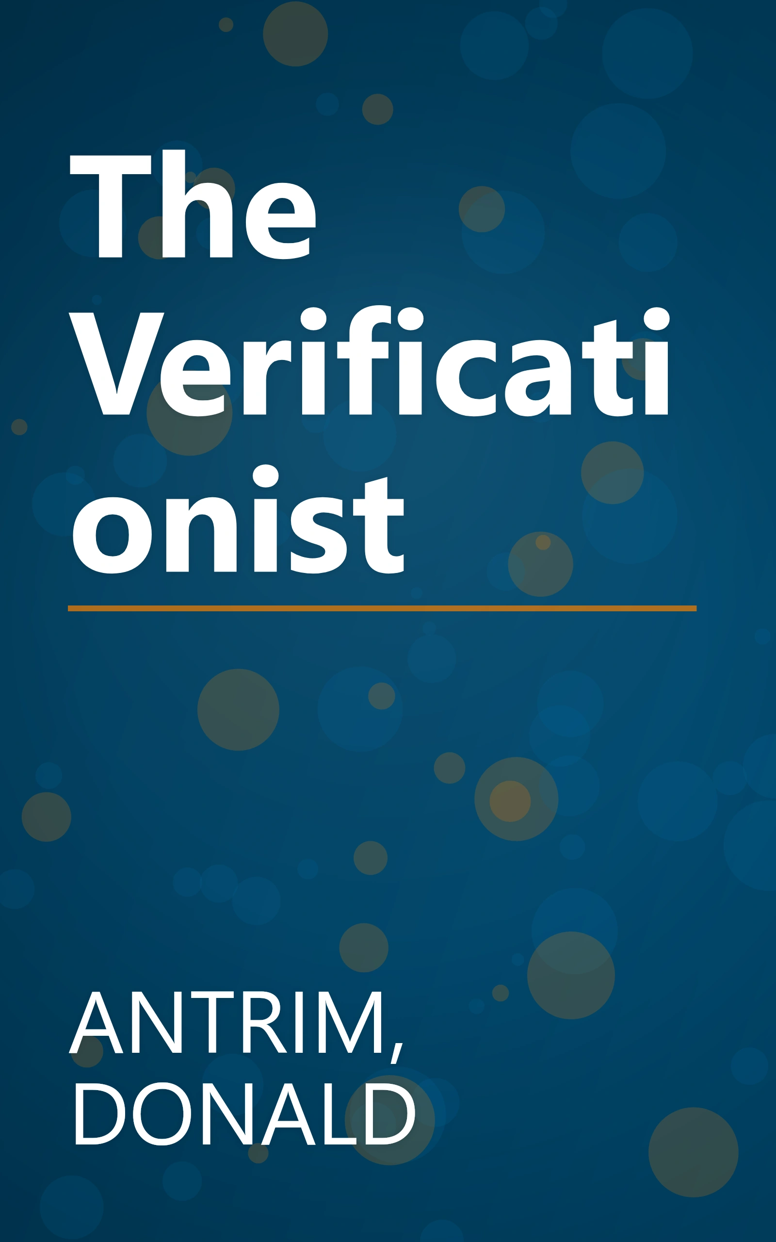The Verificationist book cover