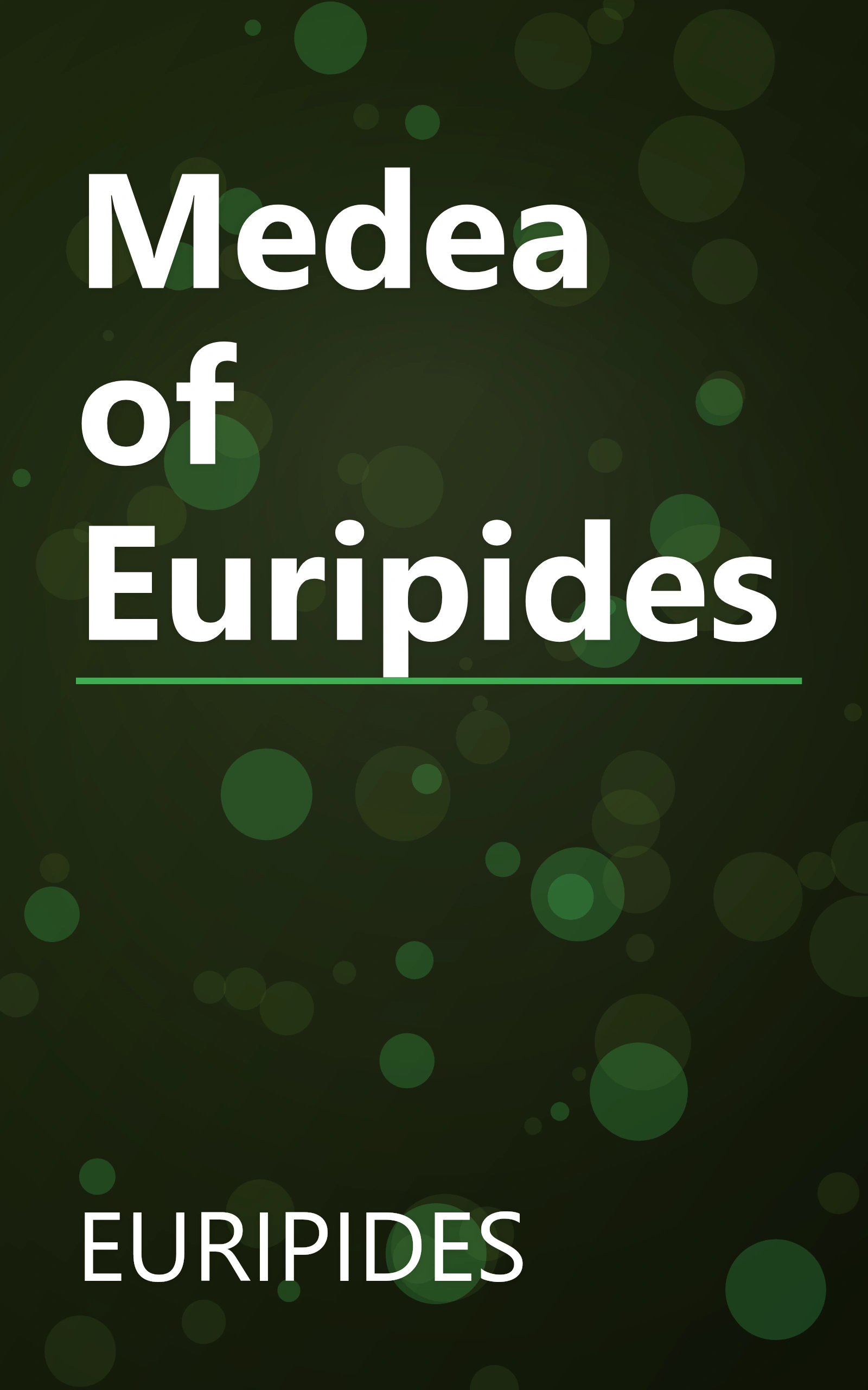 Medea of Euripides book cover