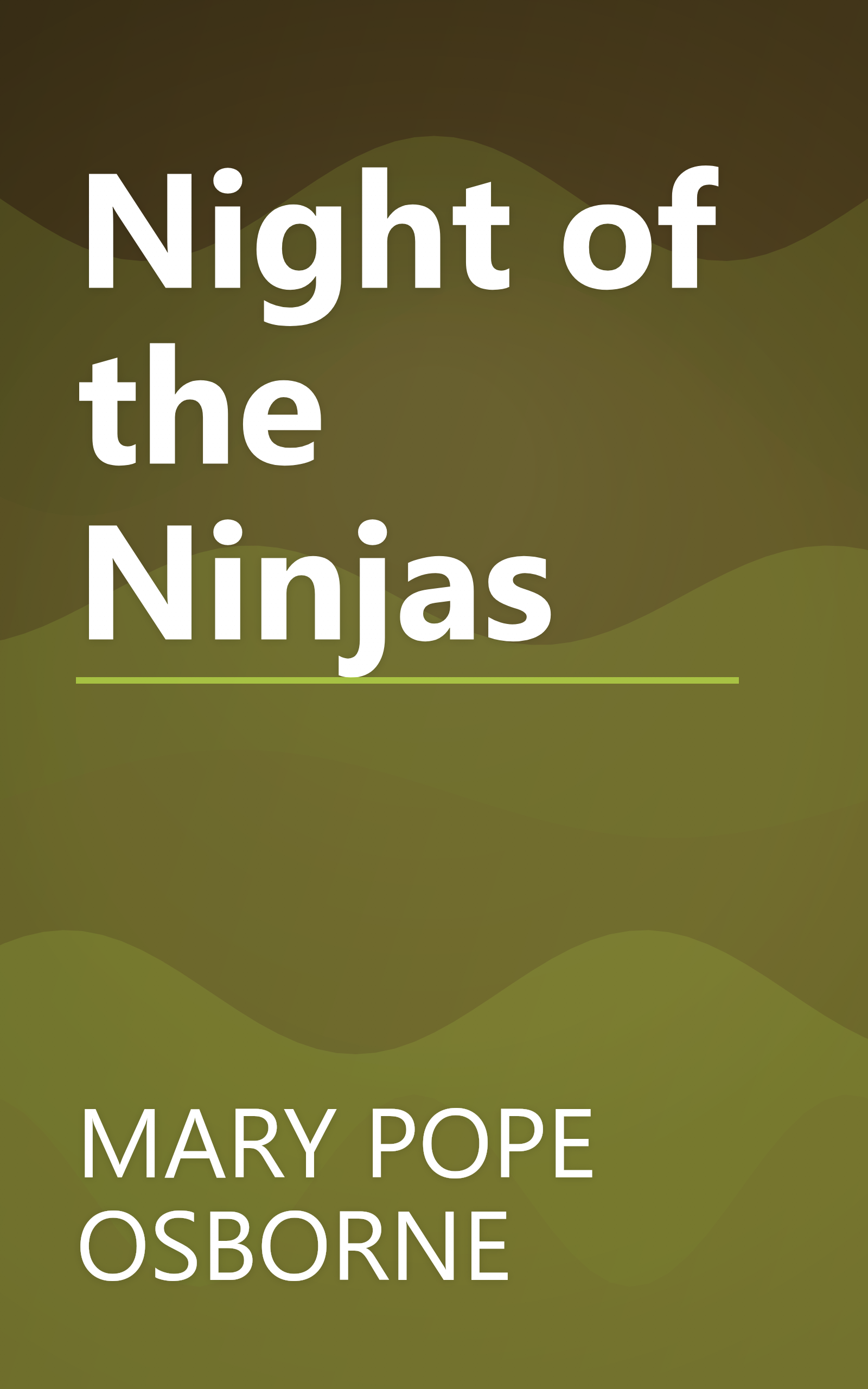 Night of the Ninjas book cover