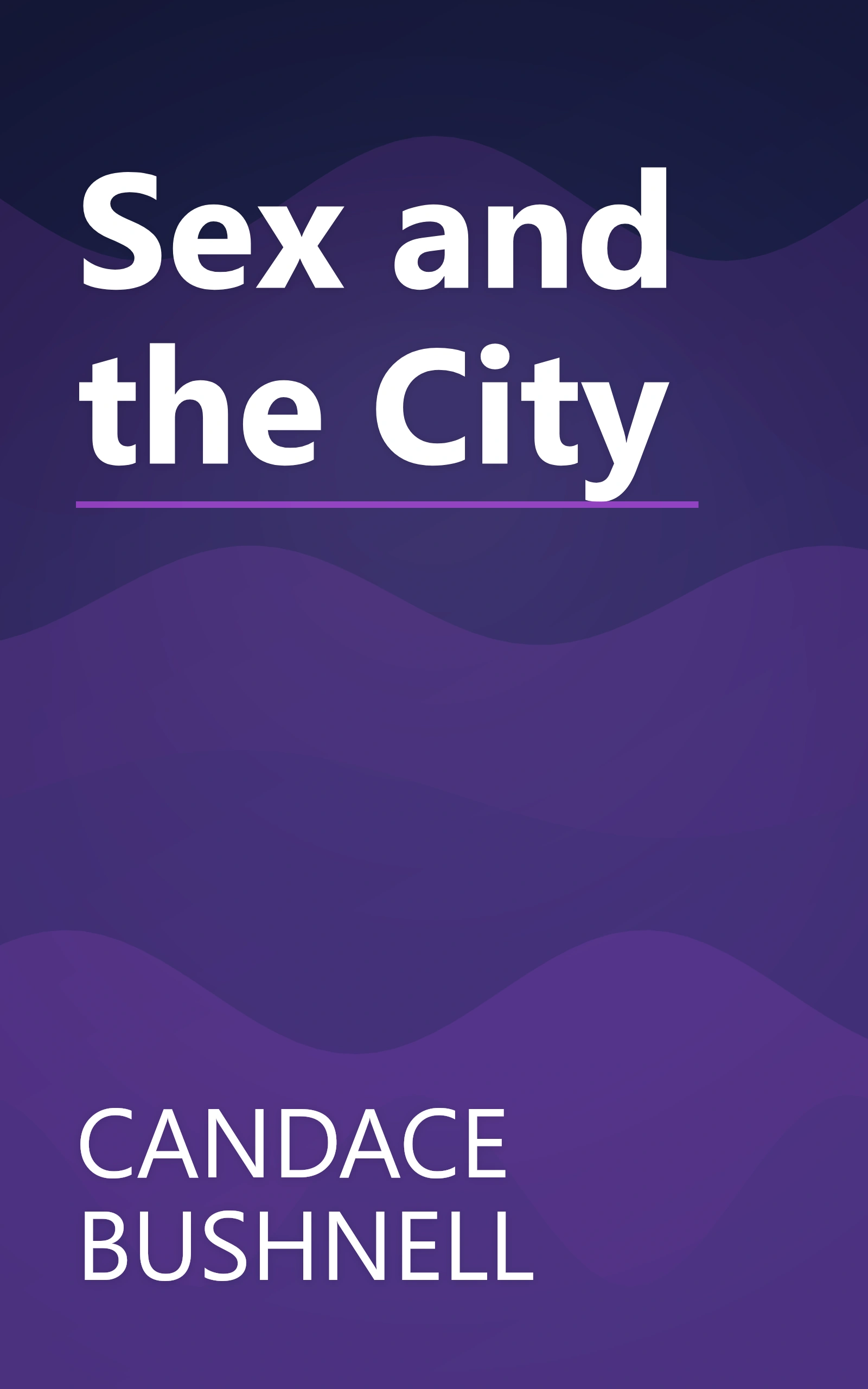Sex and the City book cover