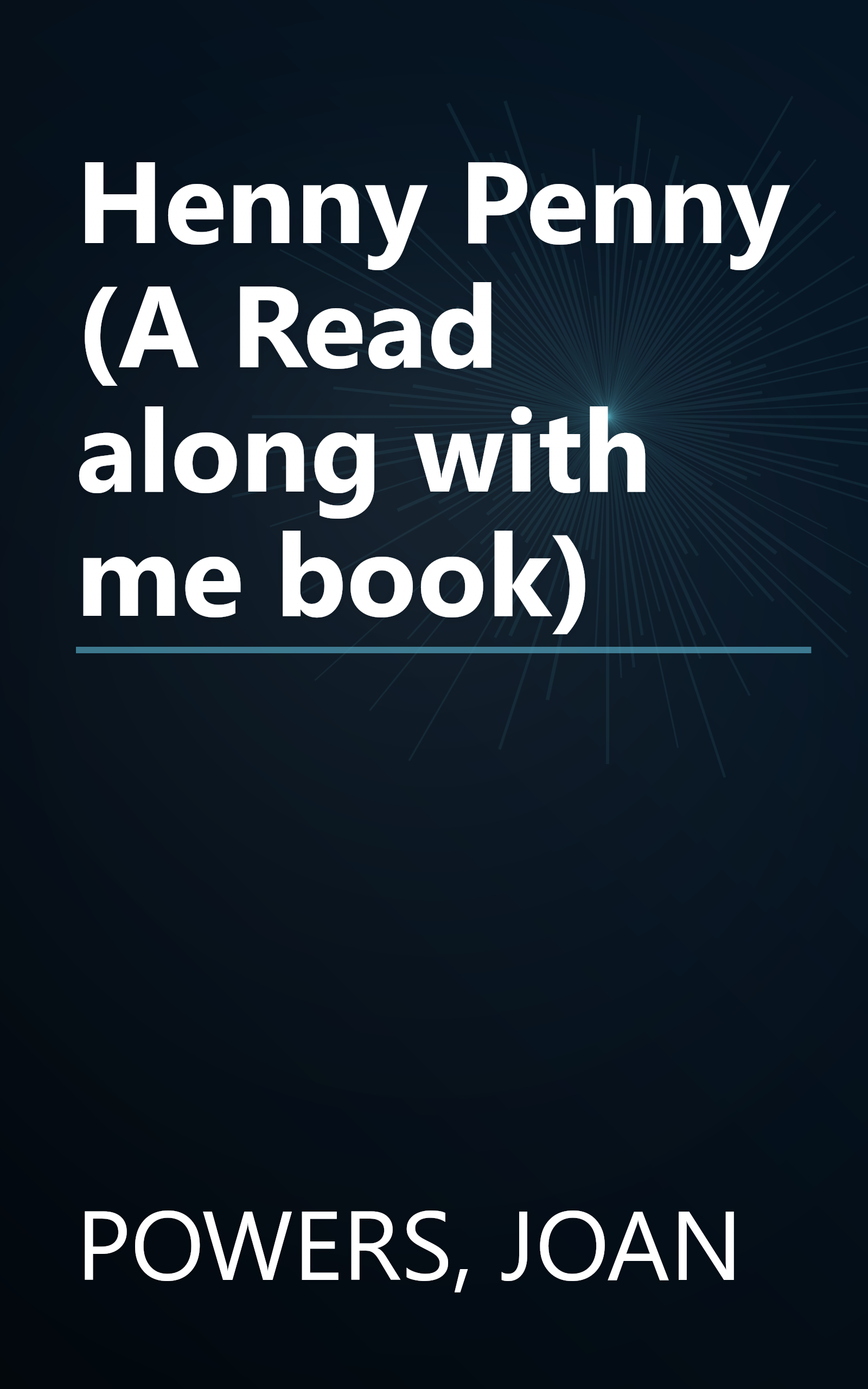 Henny Penny (A Read along with me book) book cover