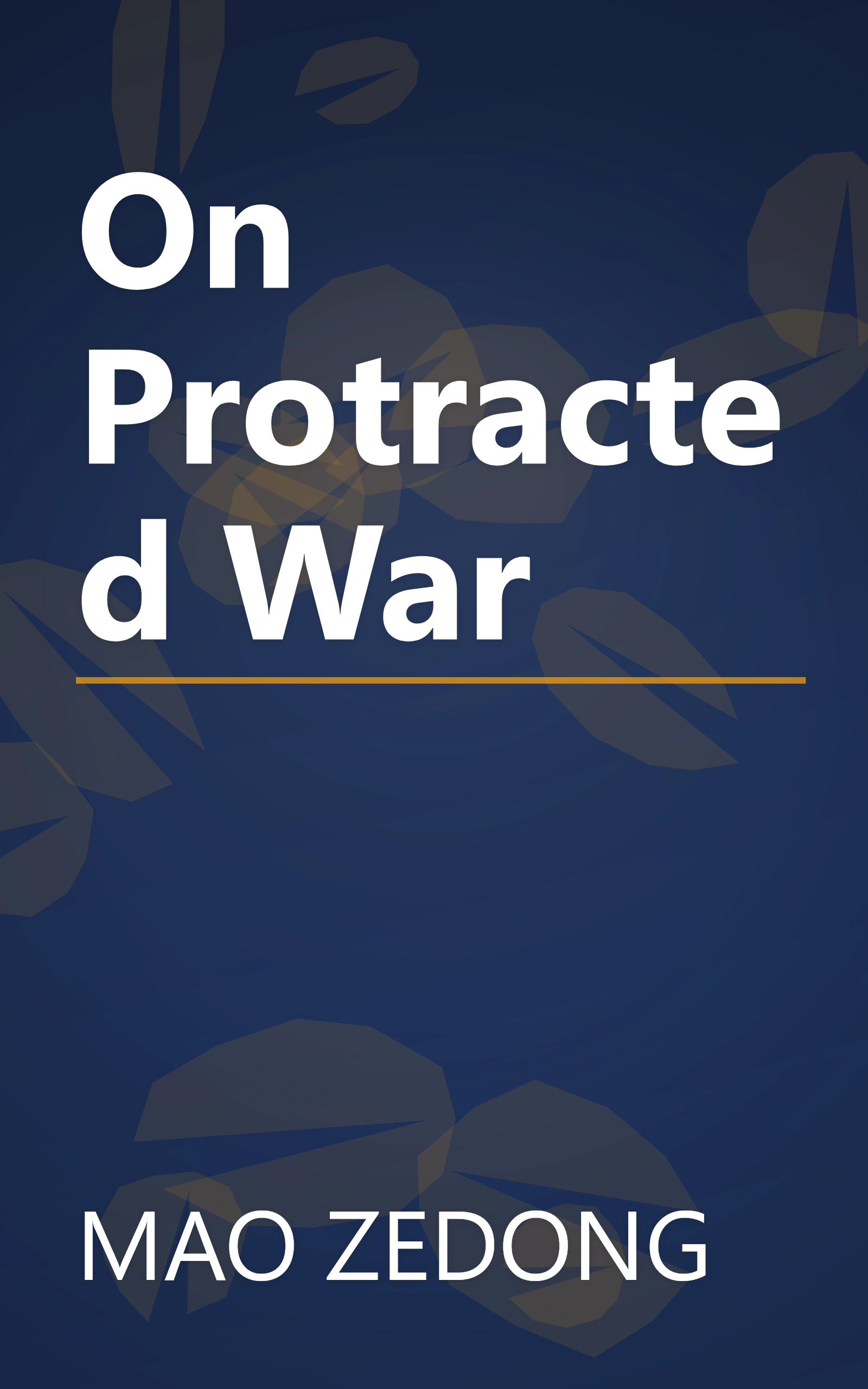 On Protracted War book cover