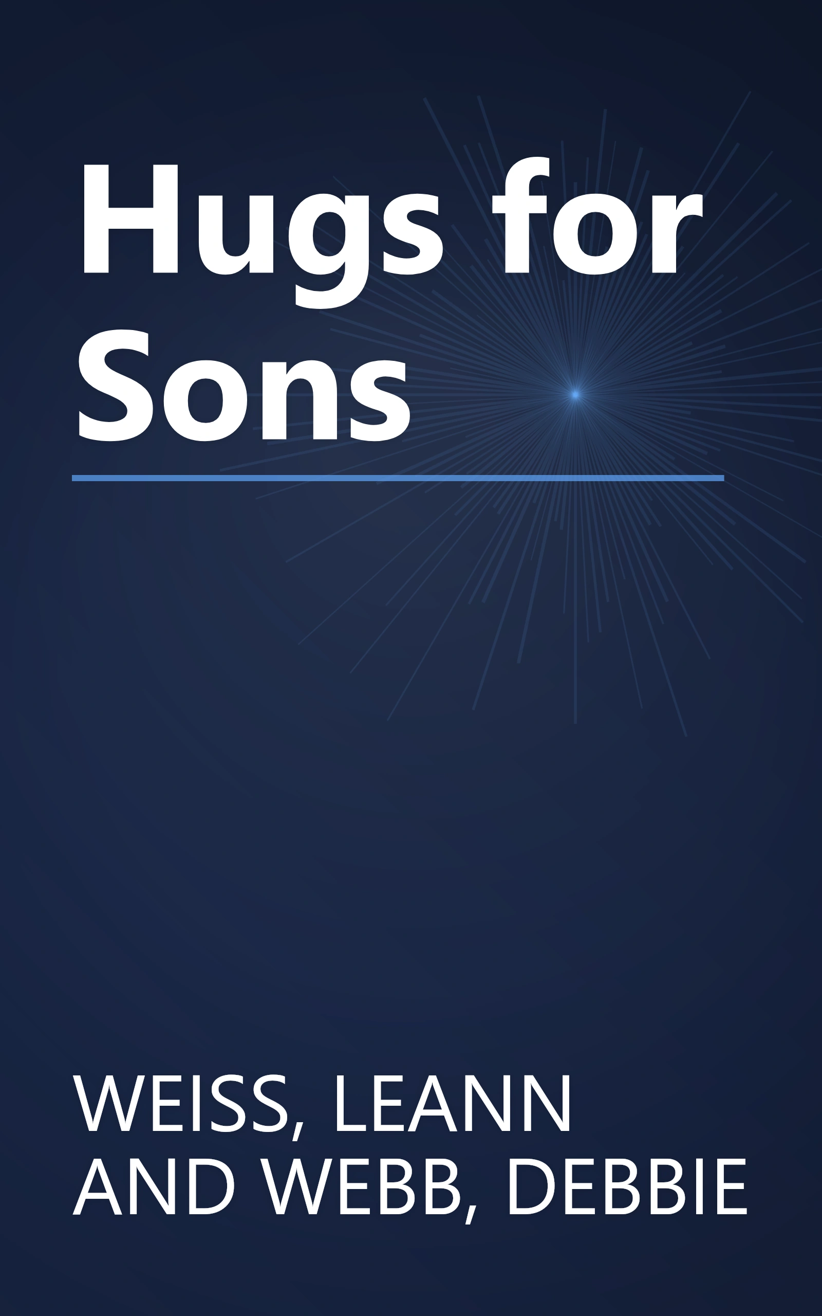Hugs for Sons book cover