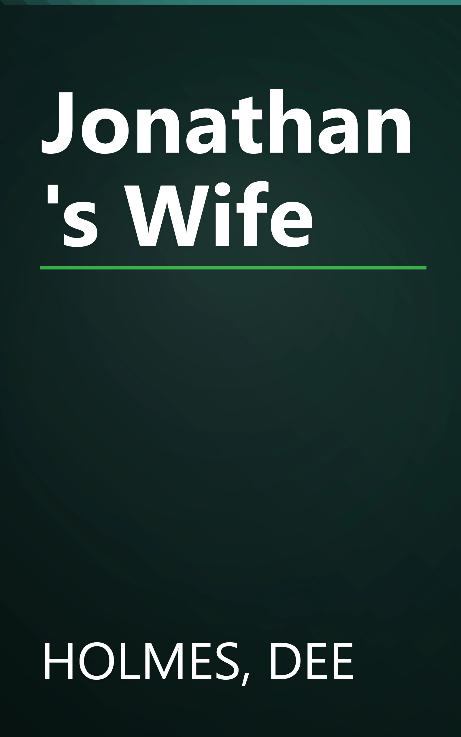 Jonathan's Wife book cover
