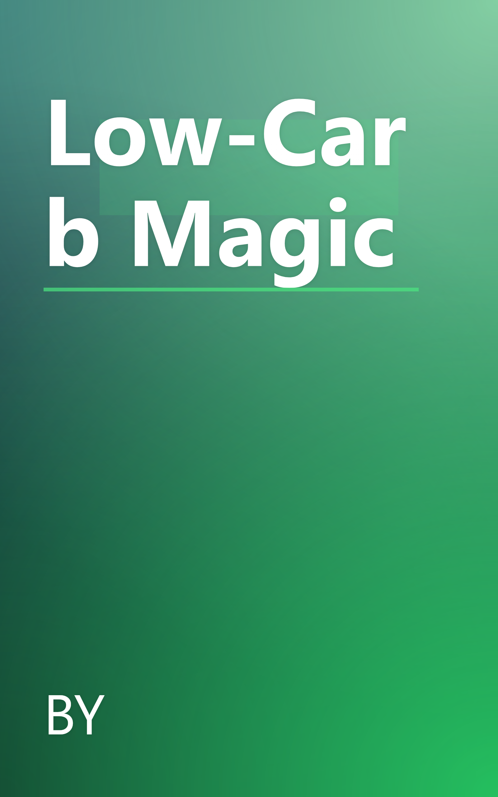 Low-Carb Magic book cover