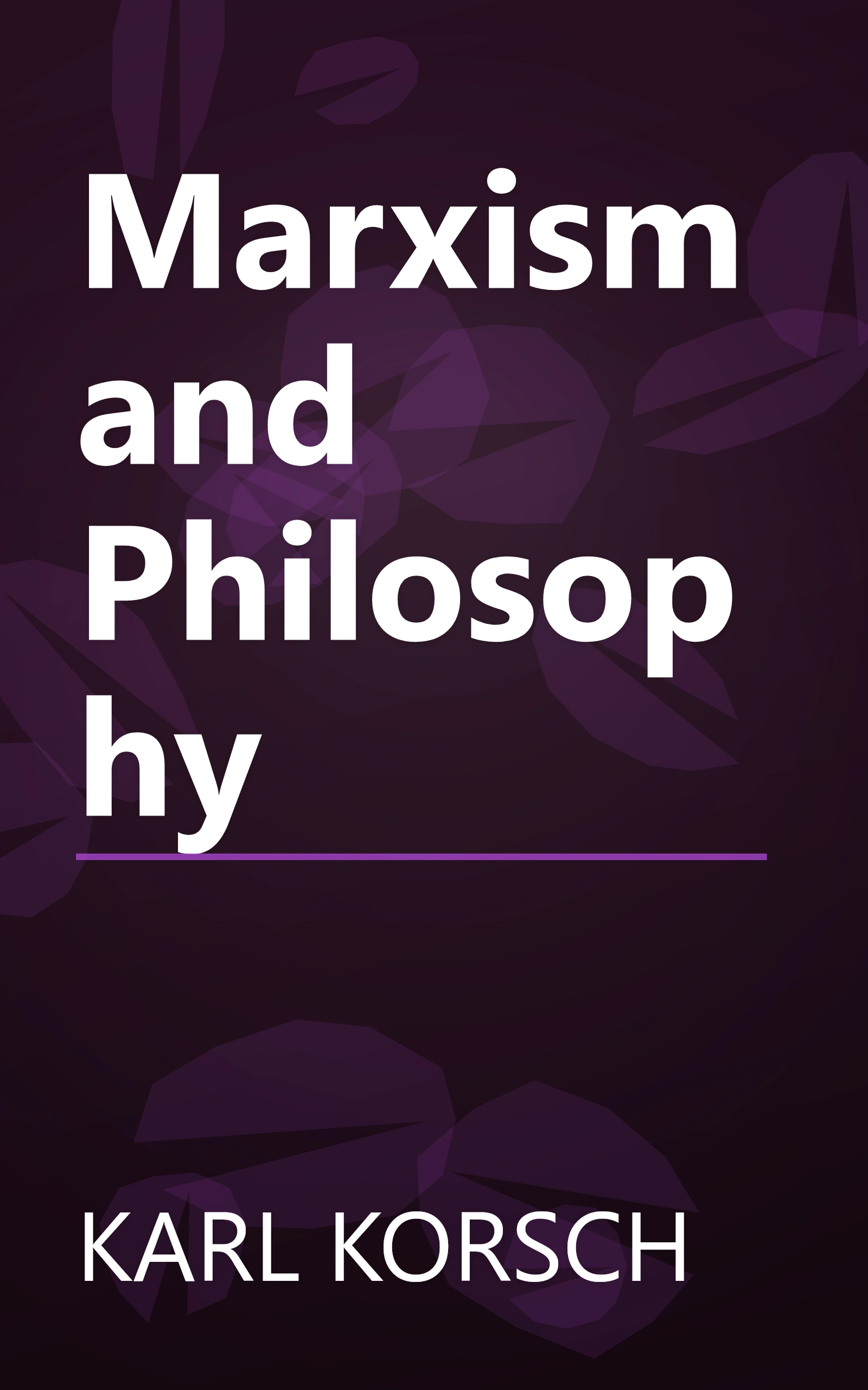 Marxism and Philosophy book cover